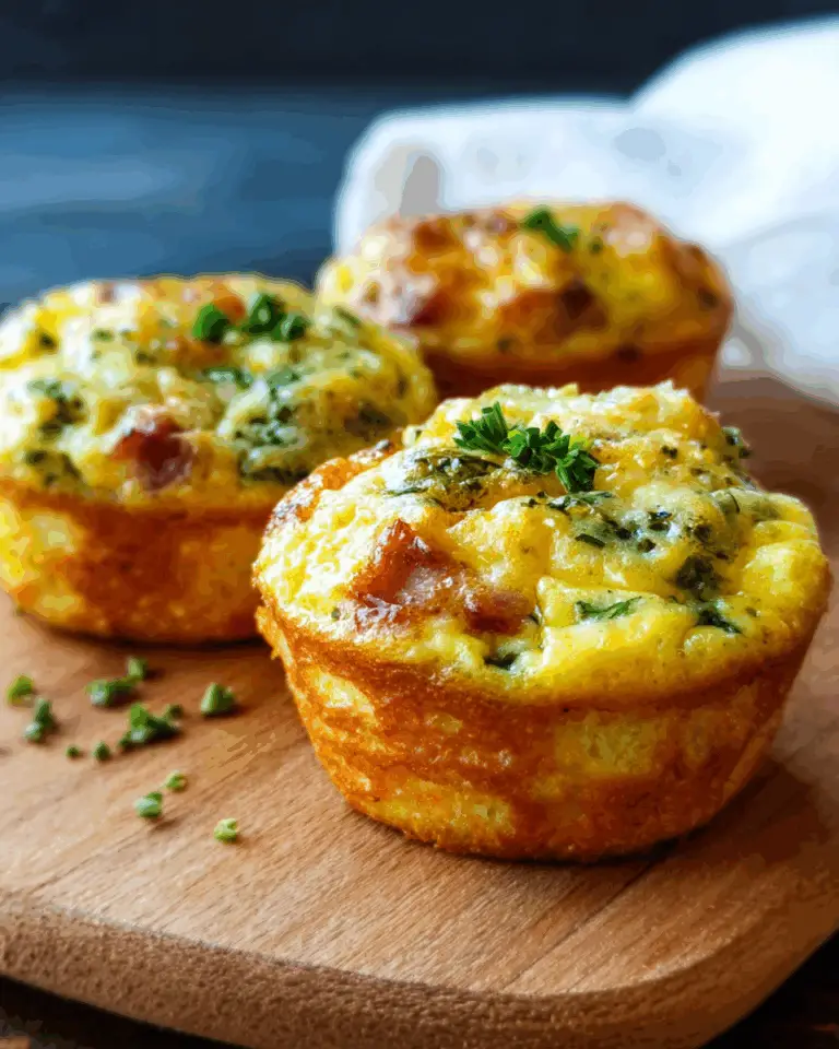 Fluffy Egg Cups | Best Breakfast Egg Muffins