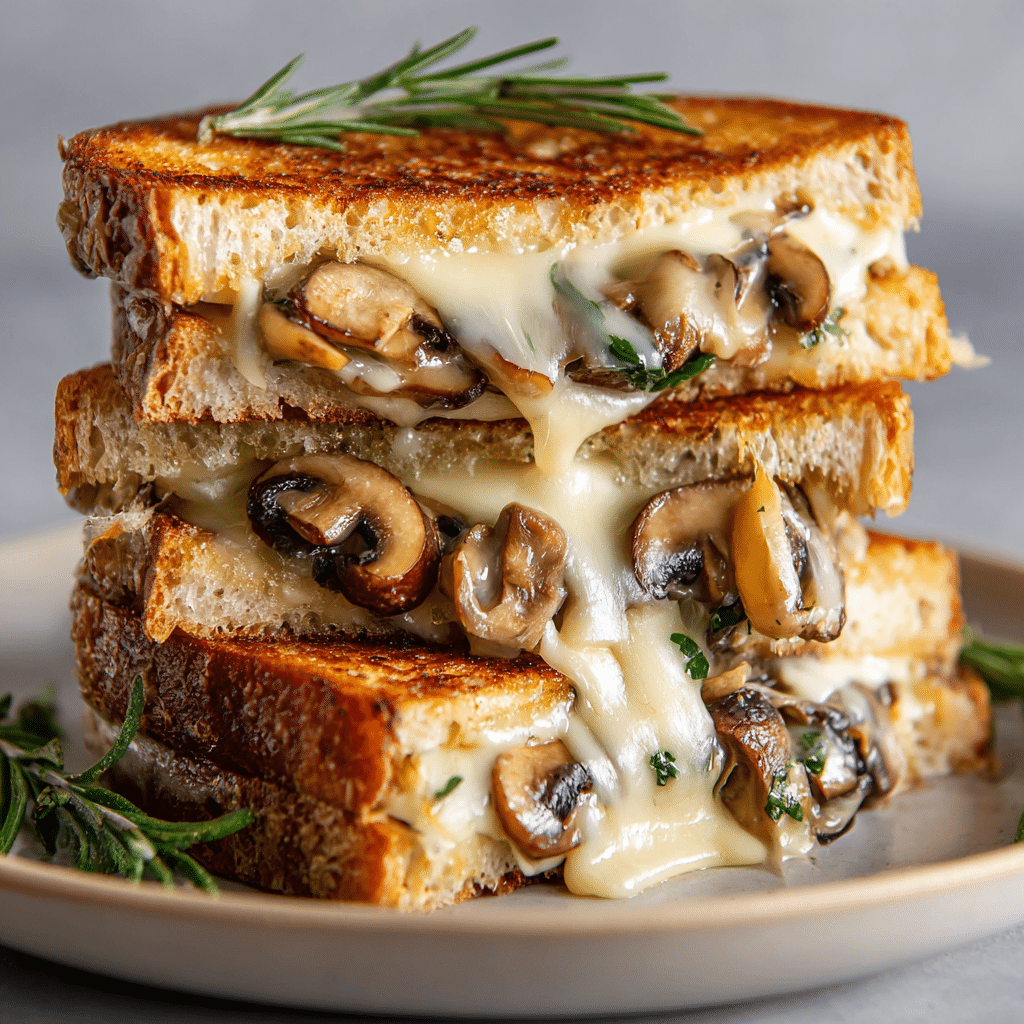 Easy Swiss Mushroom Melts