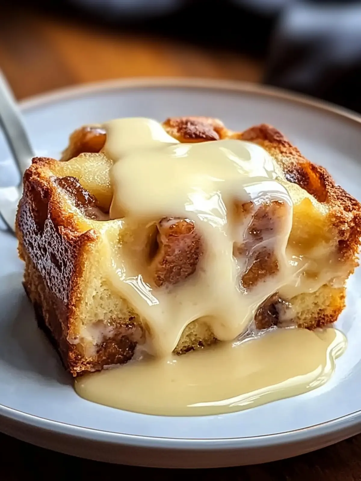 Irresistible Bread Pudding with Vanilla Sauce You’ll Love