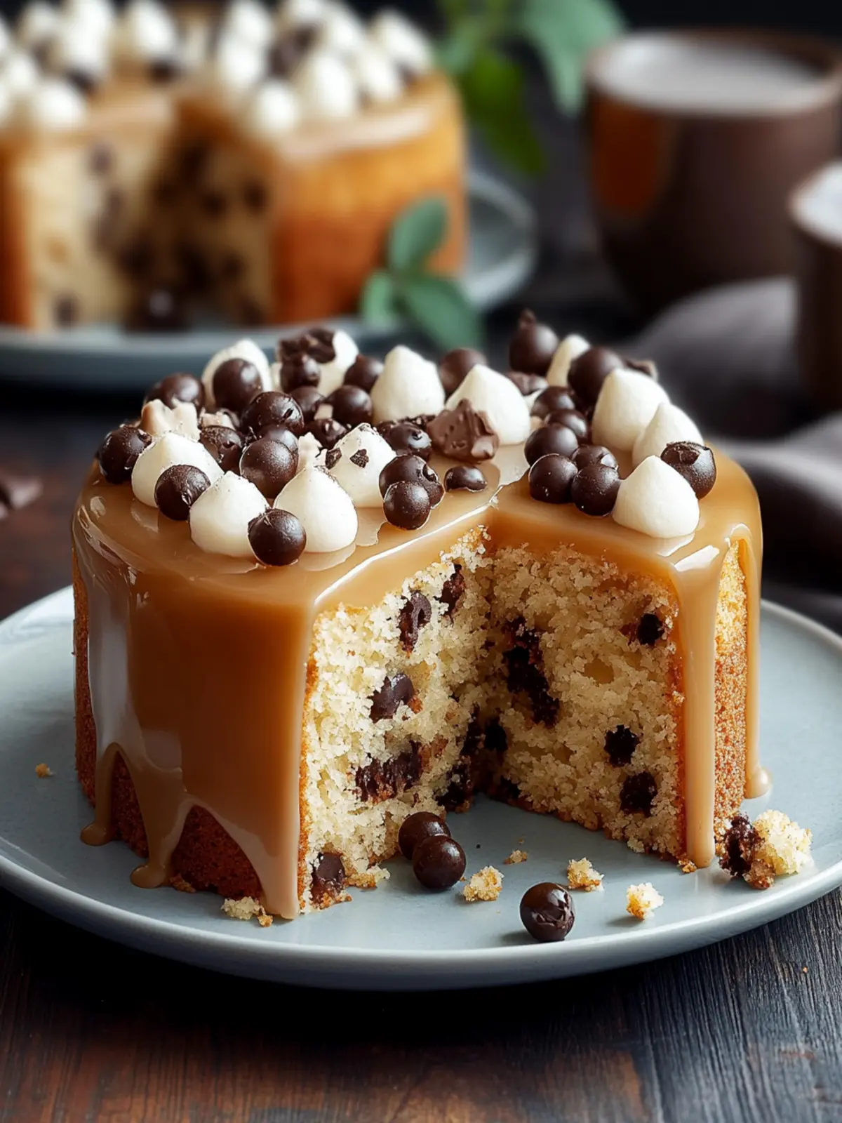 Coffee Glaze Cake