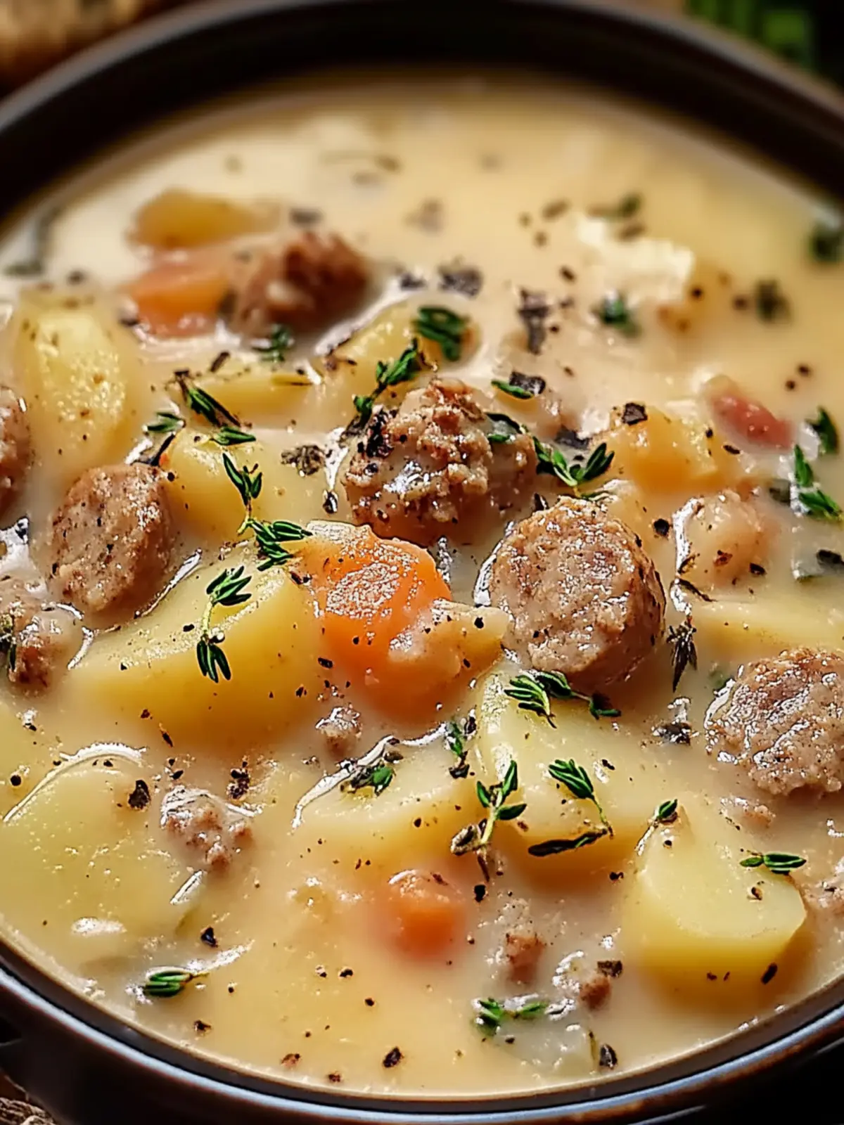 Ultimate Creamy Potato & Sausage Chowder for Delicious Comfort