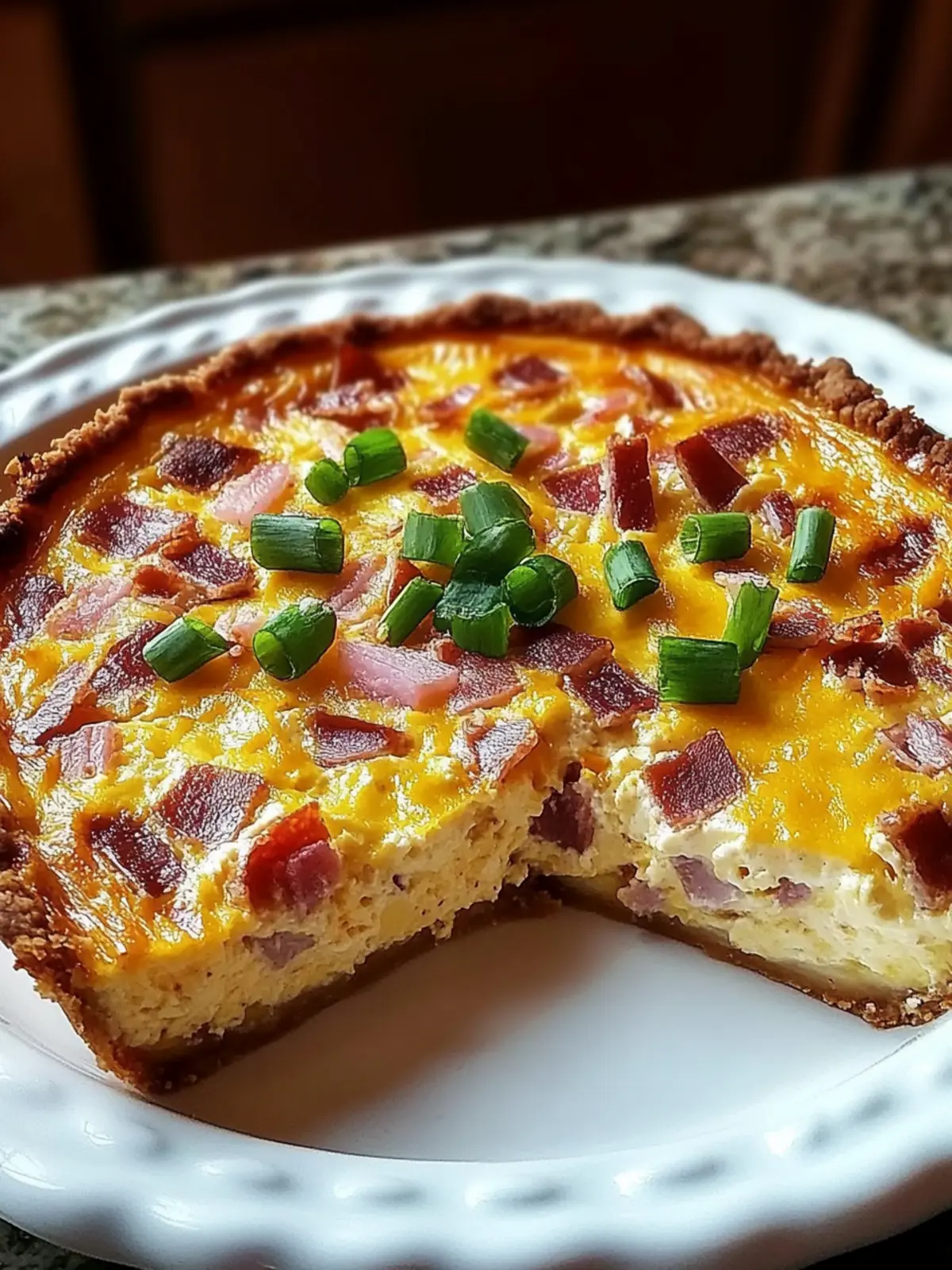Irresistible Creamy Keto Crustless Quiche Lorraine Recipe