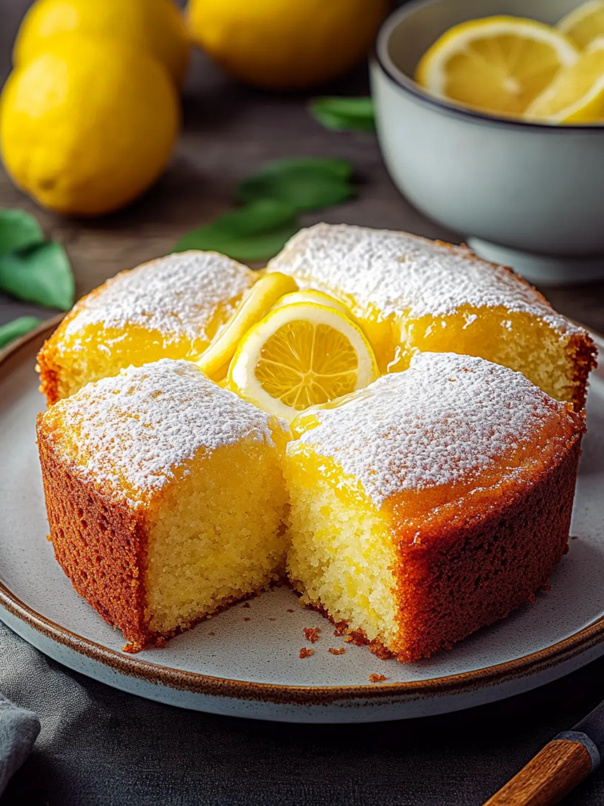 Irresistibly Moist Lemon Drizzle Cake Recipe - A Citrus Delight
