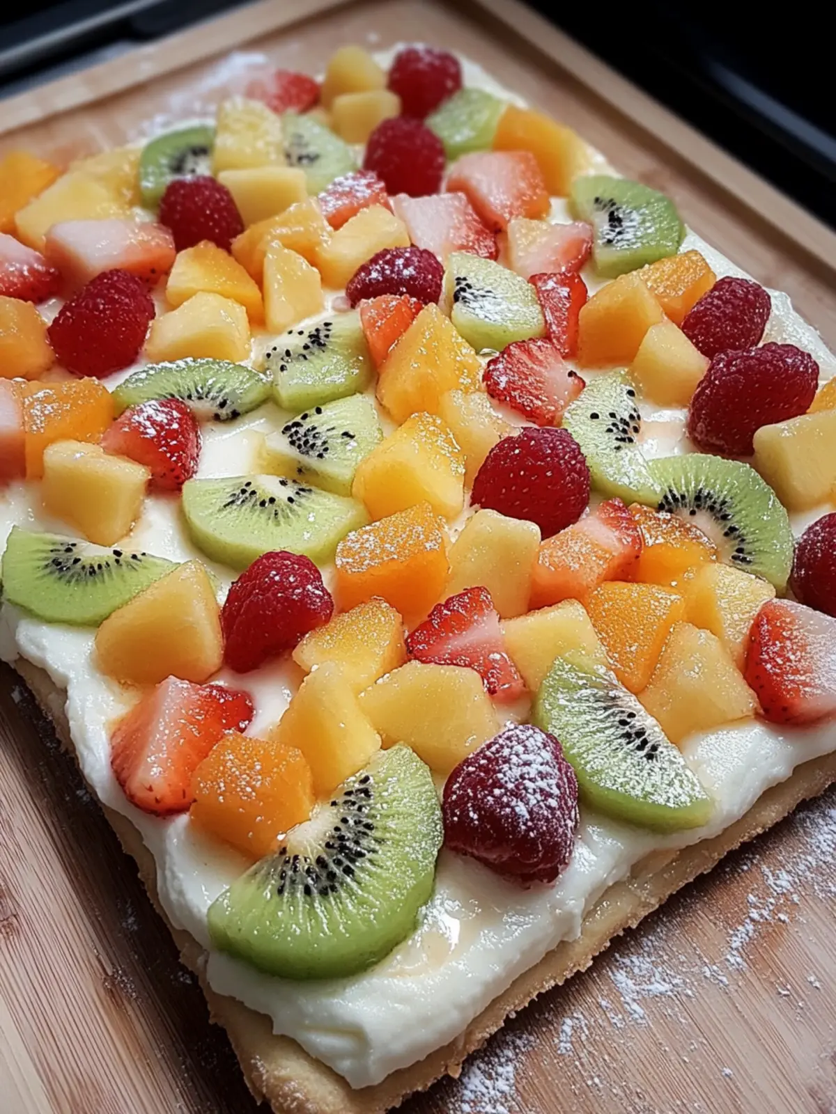 Irresistible A Taste of Summer – Fruit Pizza Delight