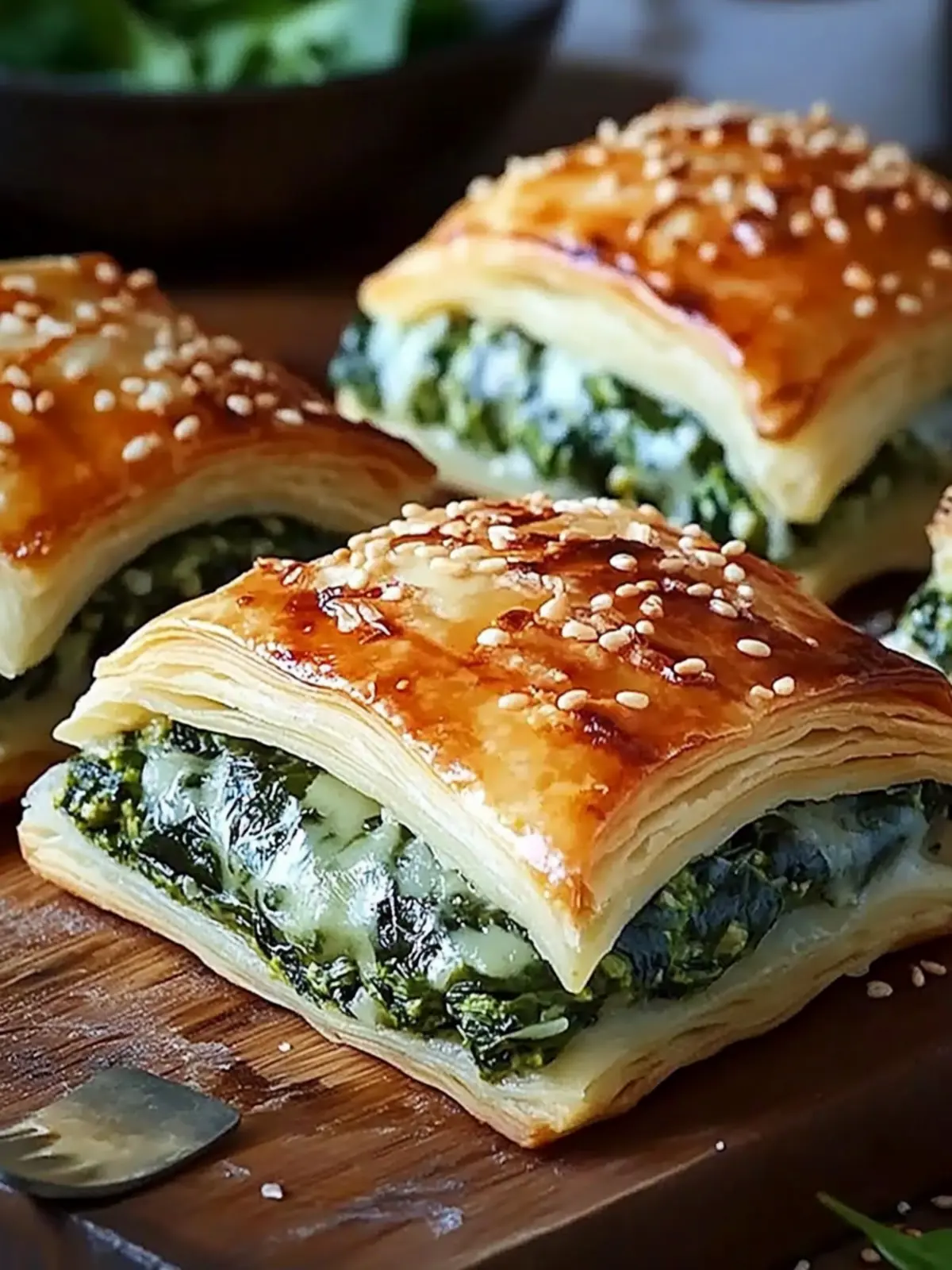 Irresistible Spinach Stuffed Pastry for Cozy Nights in