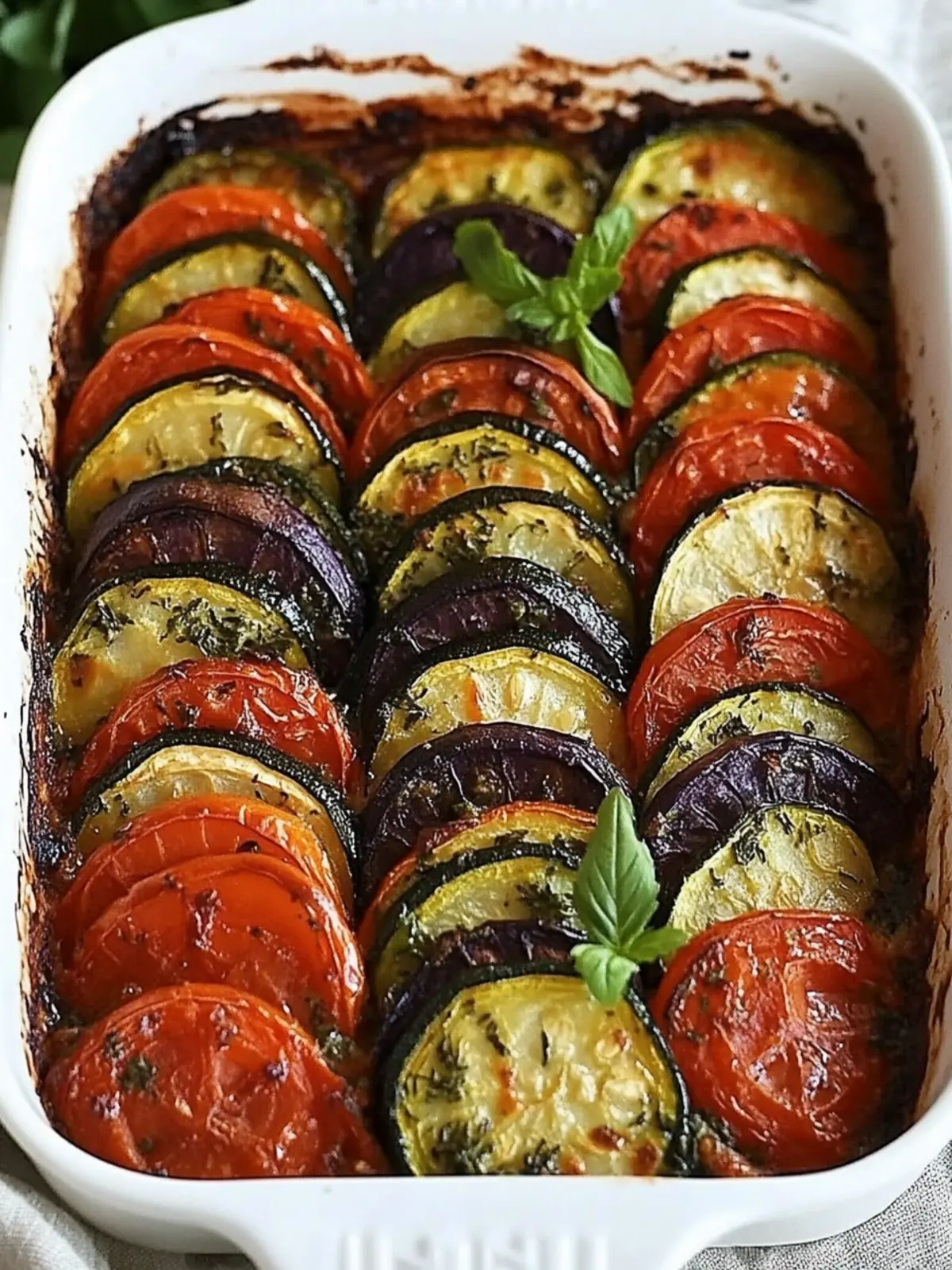 Irresistible Elegant Provençal Vegetable Bake for Dinner