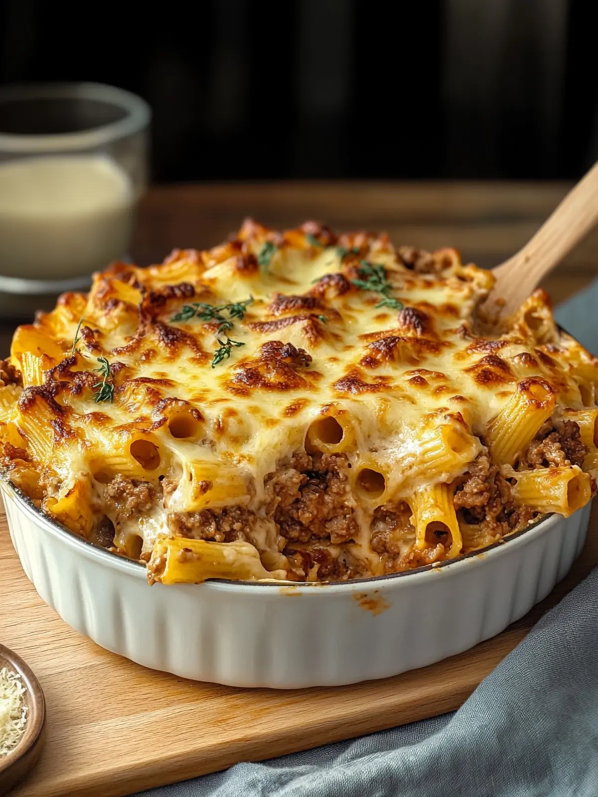 Ultimate Baked Pipe Rigate Pasta with Meat and Béchamel Sauce