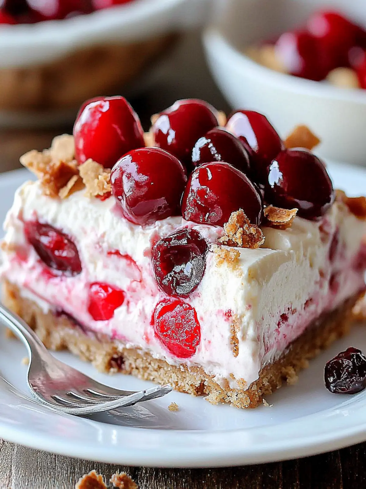 Irresistible Cherry Cheesecake Lush You Can’t Resist