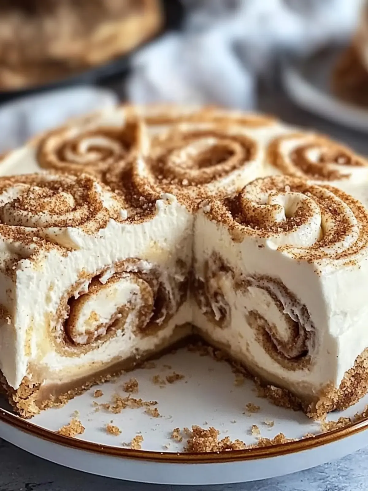 Irresistible Cinnamon Roll Cheesecake Magic for Dessert Lovers