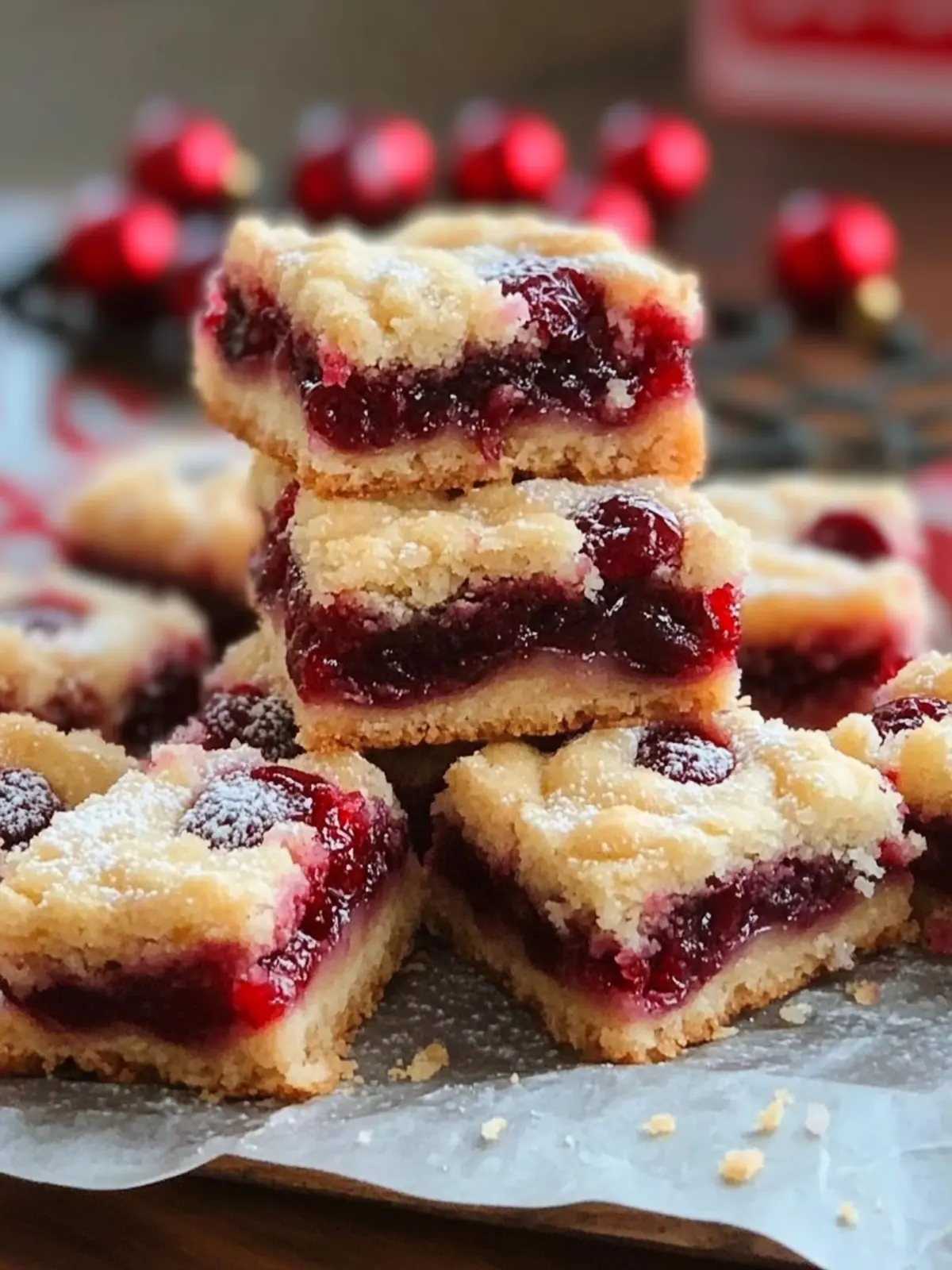 Irresistible Christmas Cherry Bars: Delicious Holiday Treat