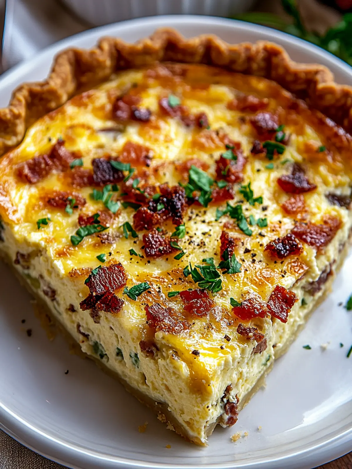 Irresistible Western Omelet Quiche: A Delicious Breakfast