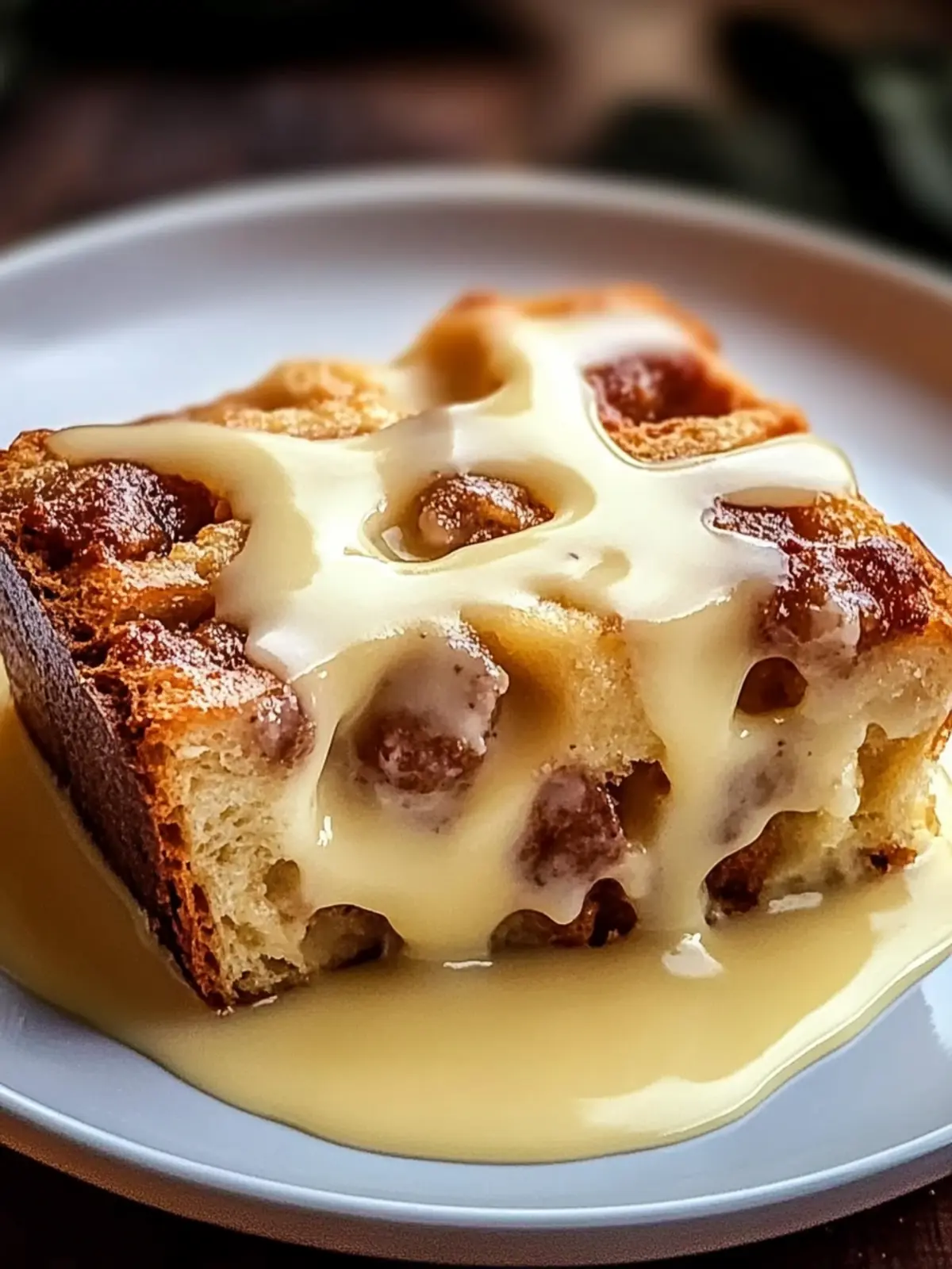 Irresistible Bread Pudding with Vanilla Sauce You’ll Love