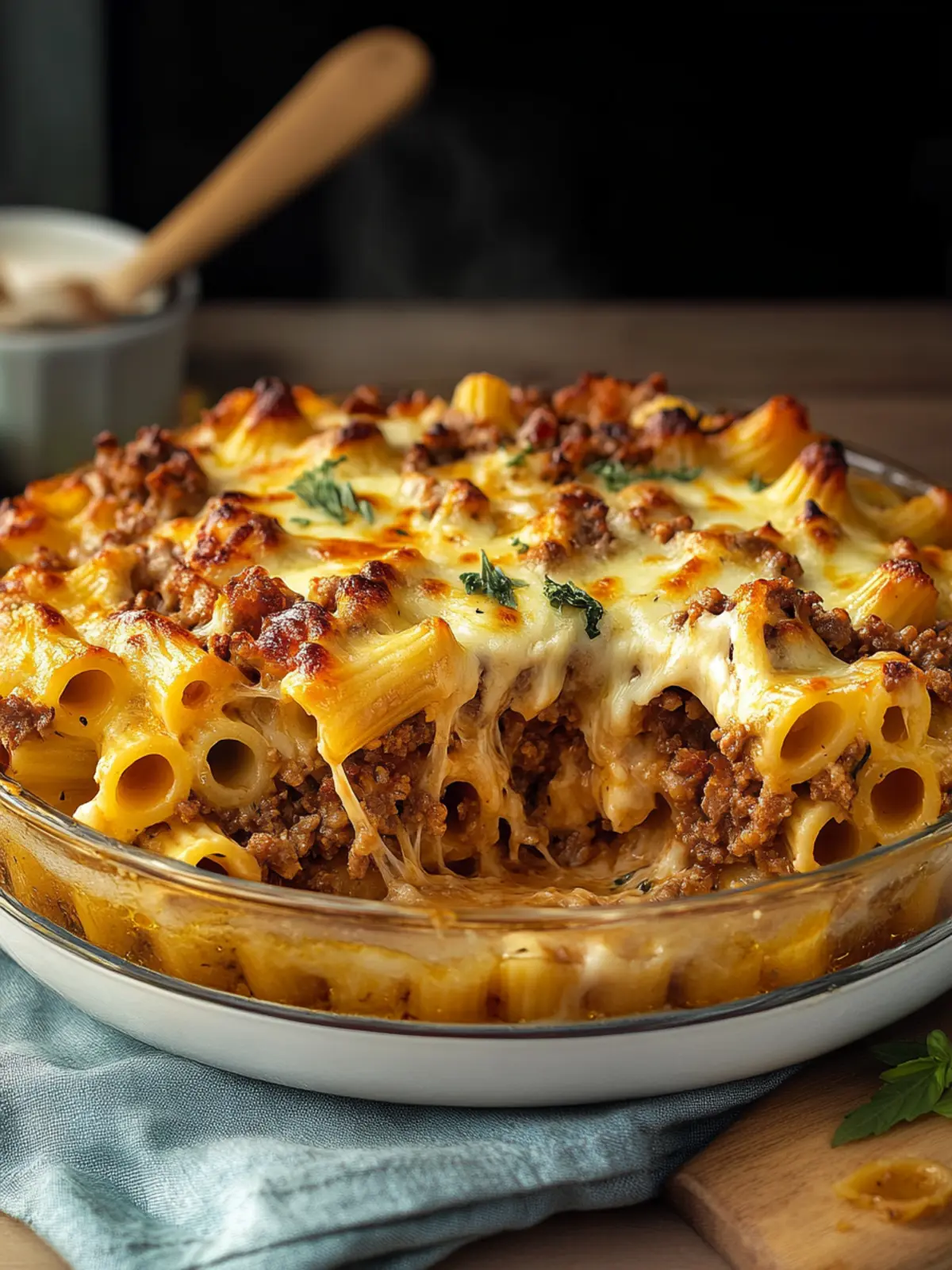 Baked Pipe Rigate Pasta with Meat – The Ultimate Comfort Food