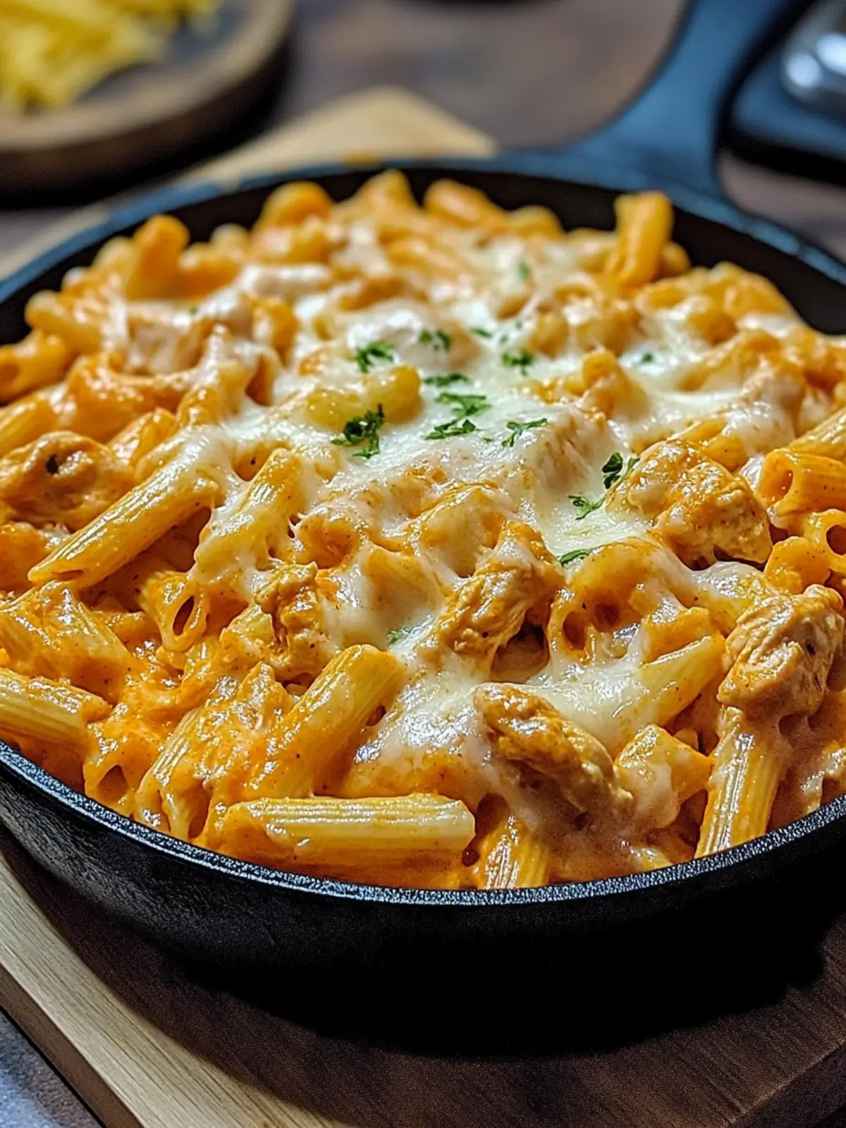 Irresistible Bold Zesty Buffalo Ranch Chicken Pasta