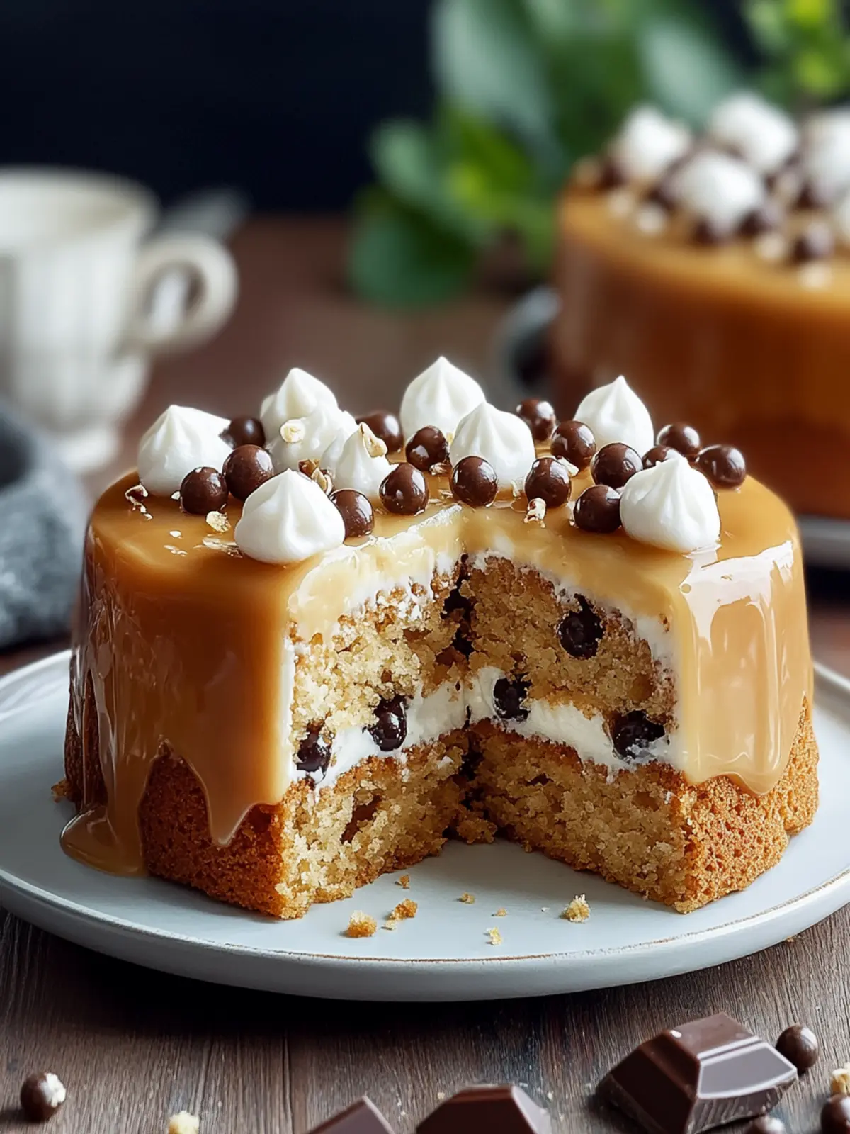 Coffee Glaze Cake