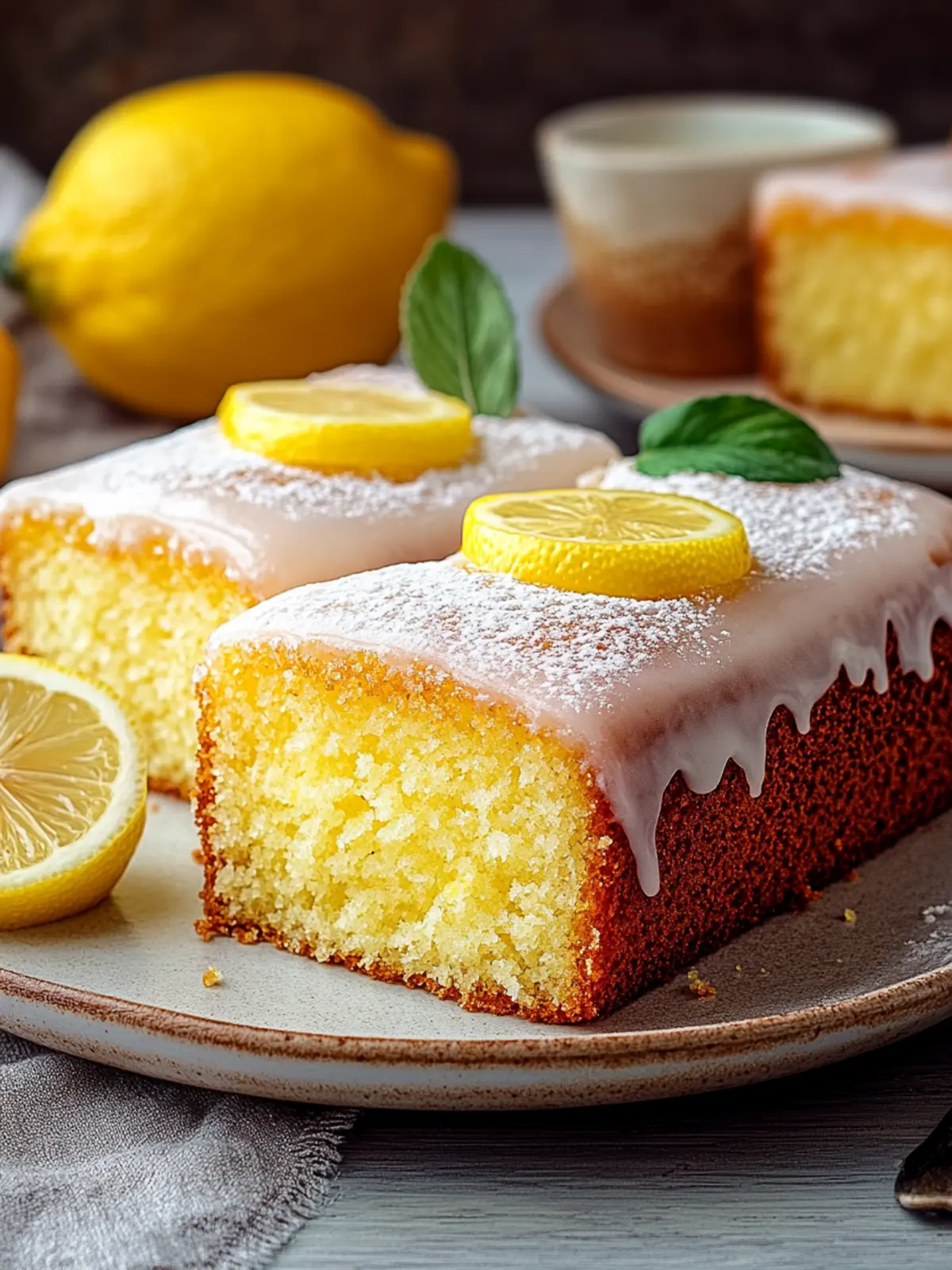 Irresistibly Moist Lemon Drizzle Cake Recipe - A Citrus Delight