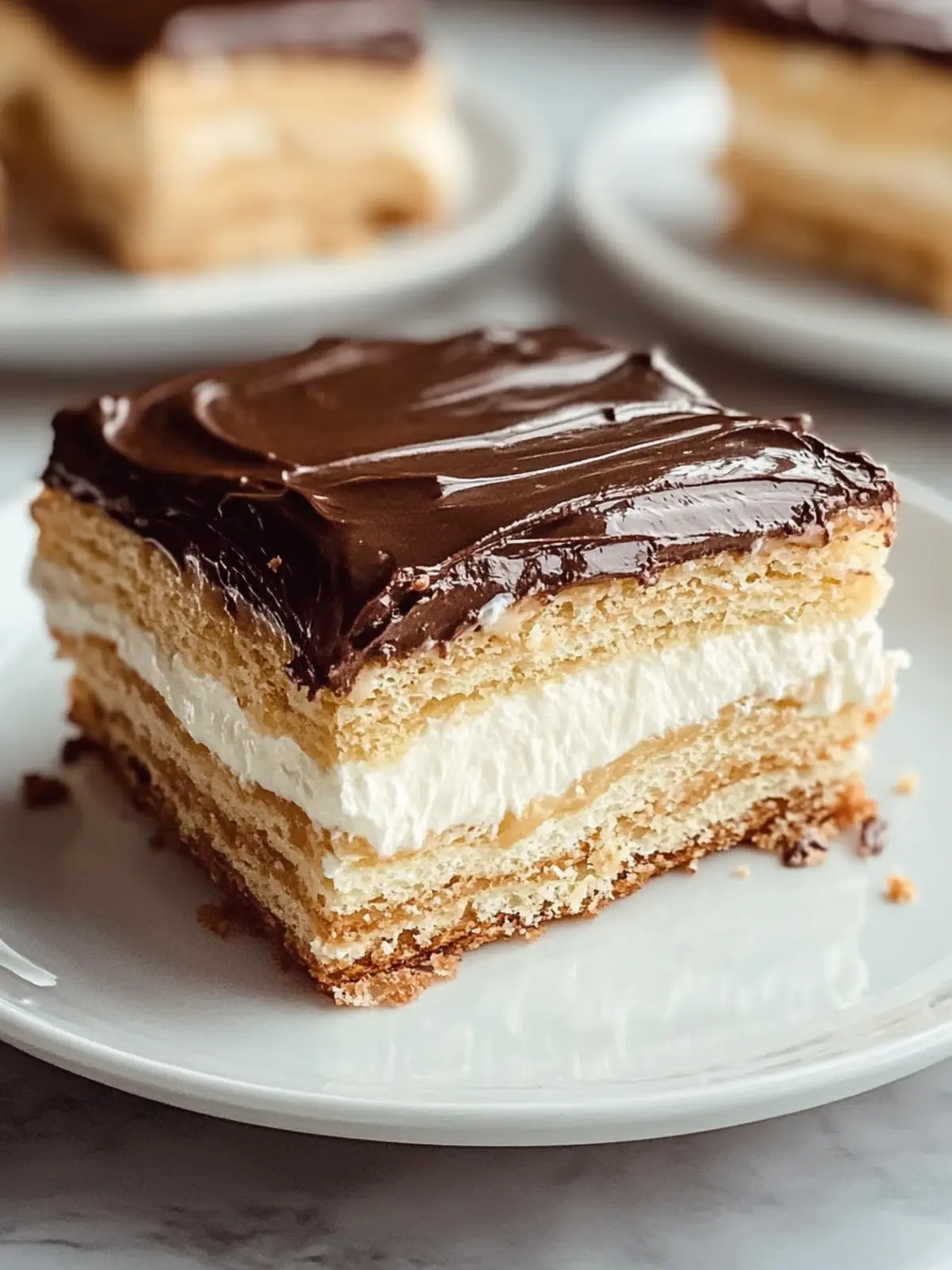 Irresistible Eclair Cake: Easy No Bake Dessert Delight