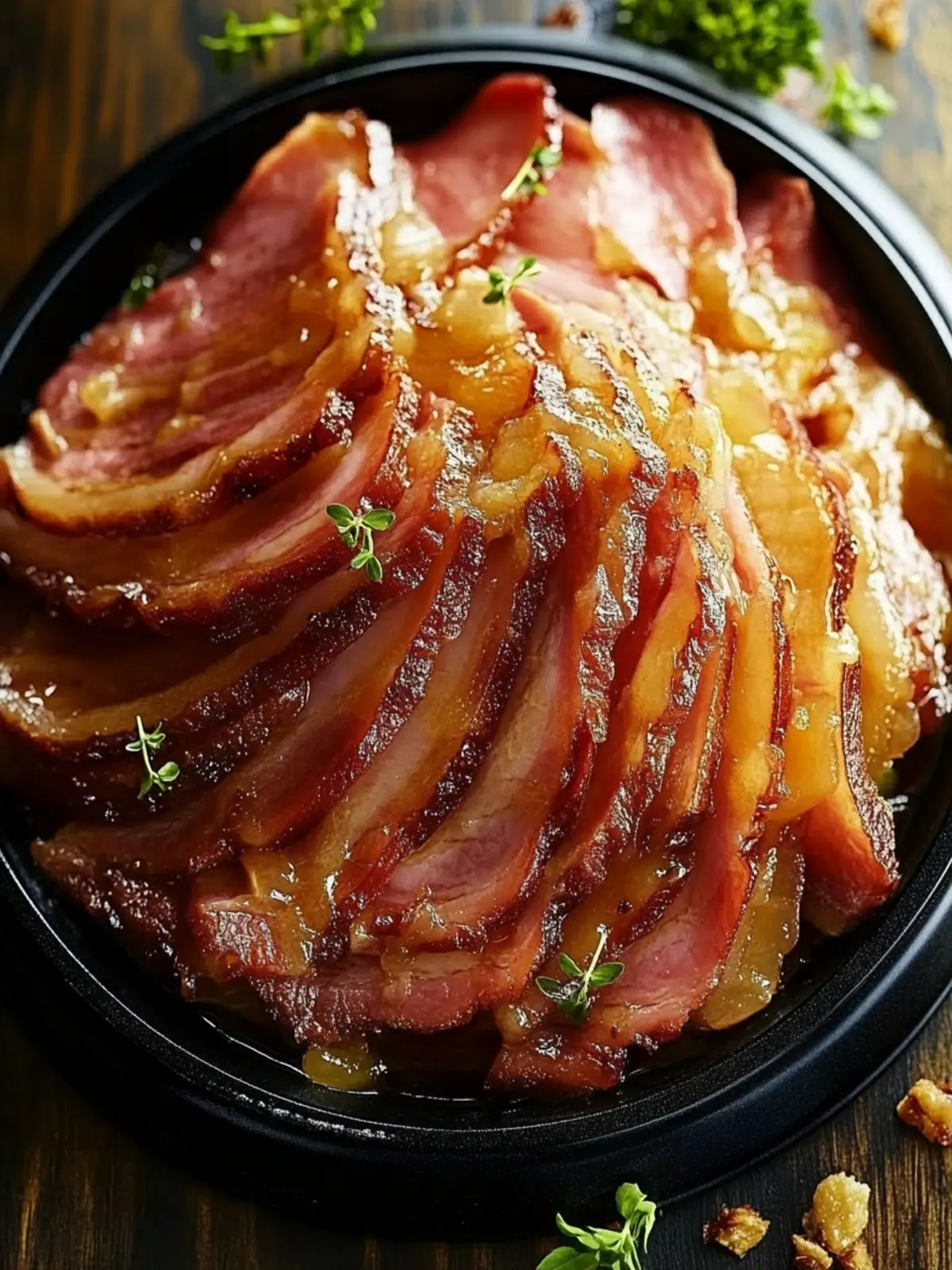 Ultimate Slow Cooker Honey Glazed Ham: Delicious Holiday Centerpiece