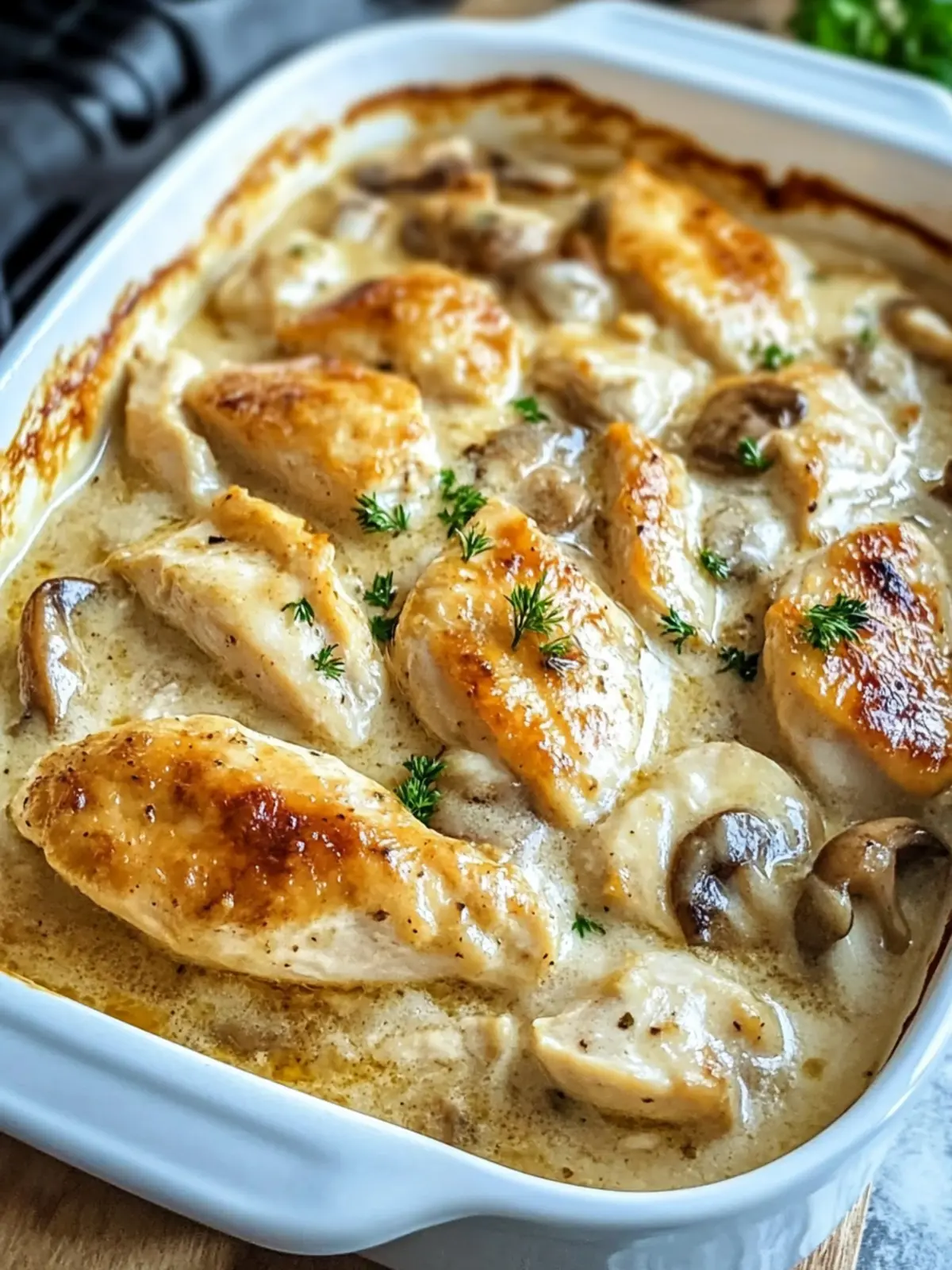 Irresistible Creamy Chicken Casserole for Cozy Nights