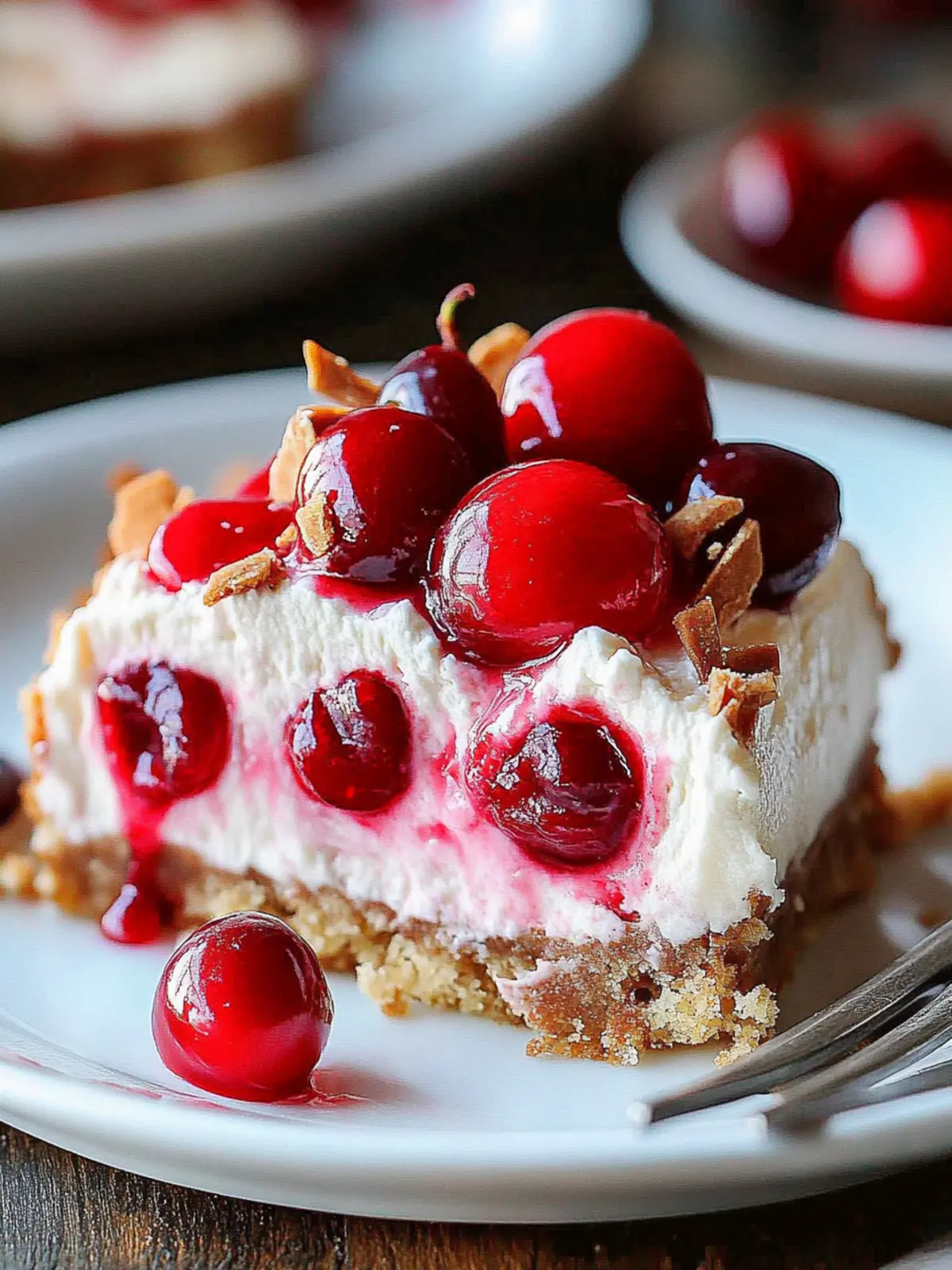 Irresistible Cherry Cheesecake Lush You Can’t Resist