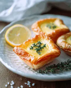 Tasty Lemon Curd Puff Pastry