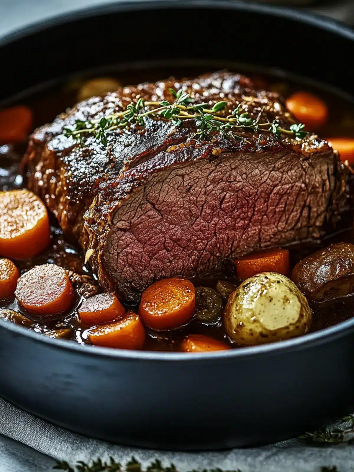 Irresistible Classic Beef Pot Roast with Vegetables Delight