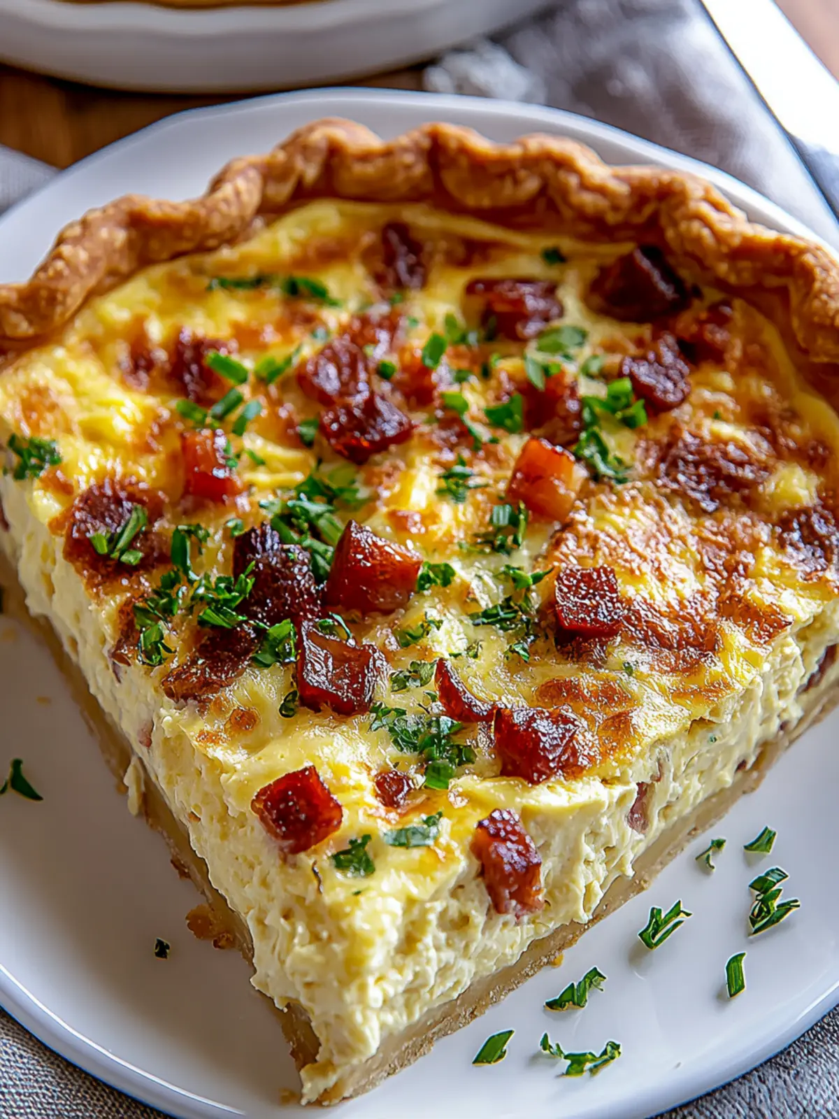 Irresistible Western Omelet Quiche: A Delicious Breakfast