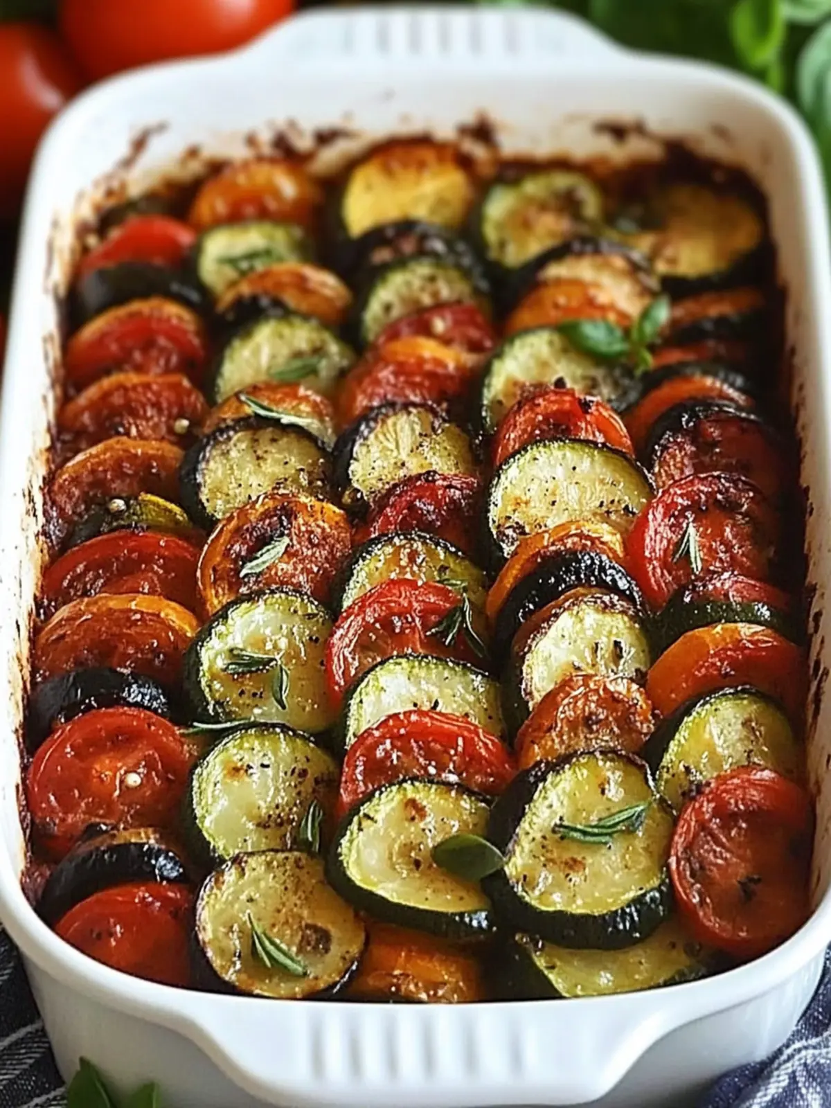 Irresistible Elegant Provençal Vegetable Bake for Dinner