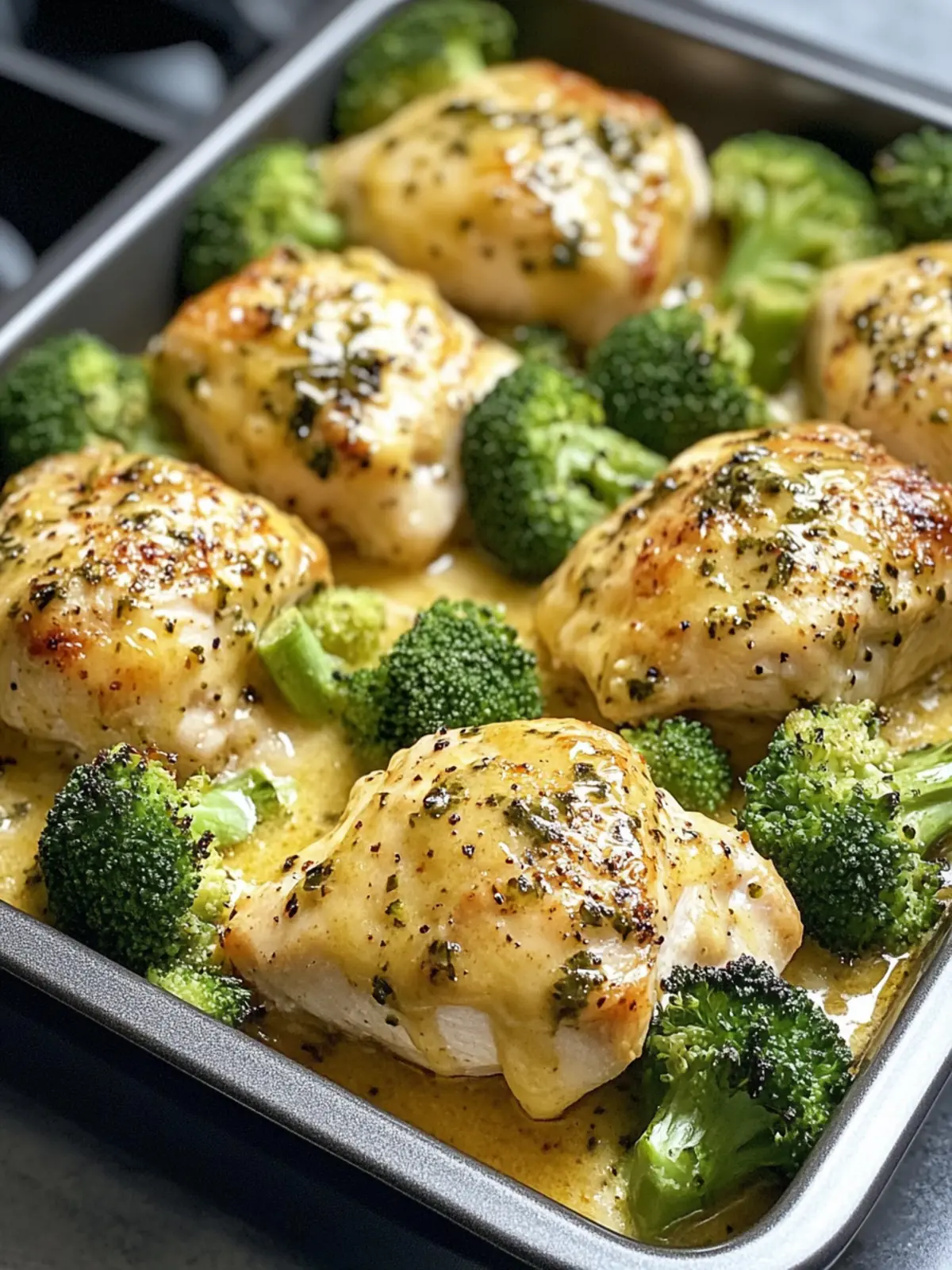 Irresistible Baked Chicken with Broccoli – A Delicious Family Dinner