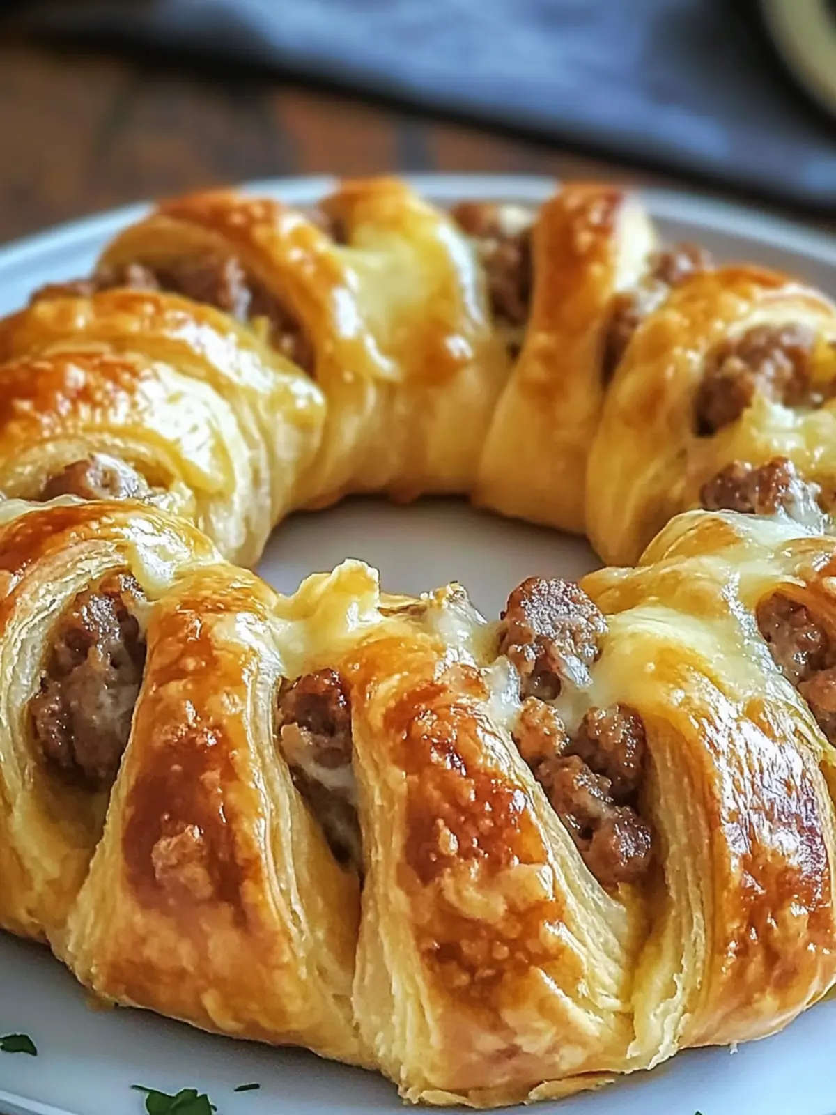 Ultimate Sausage and Cheese Crescent Ring: Delicious Comfort