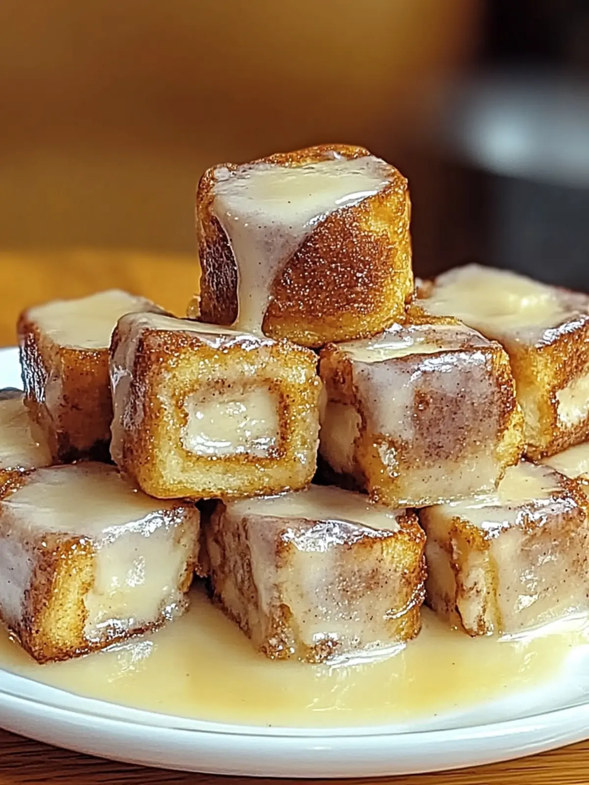 Irresistible Cinnamon Roll French Toast Bites Recipe