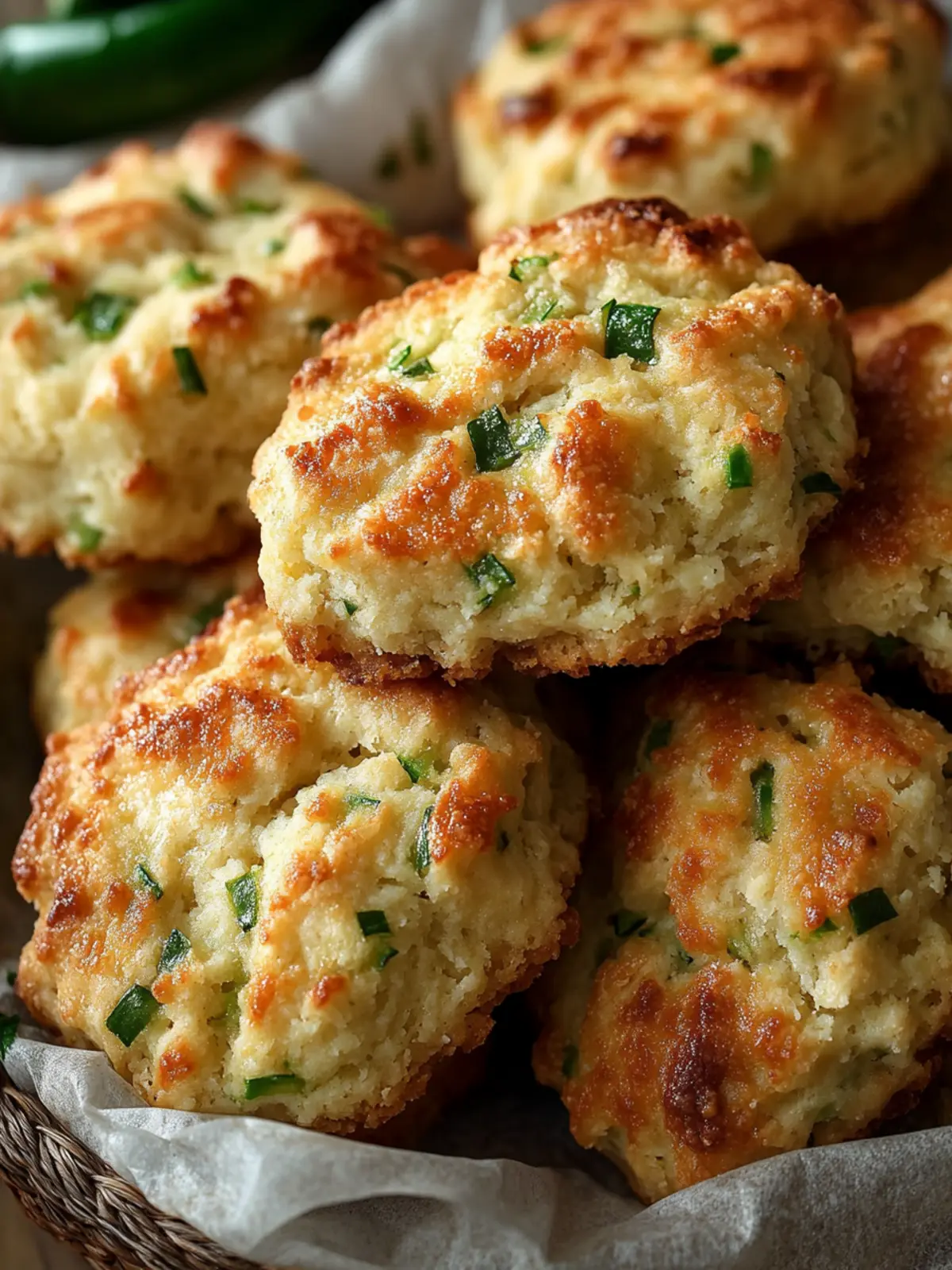 Irresistible Cheesy Jalapeño Shortbread: Savory Snack Delight