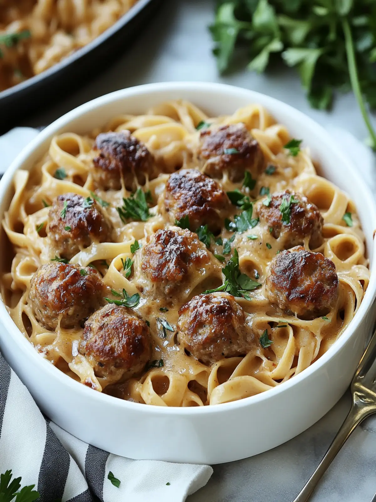 Ultimate Swedish Meatball Noodle Bake: Delicious Comfort Food