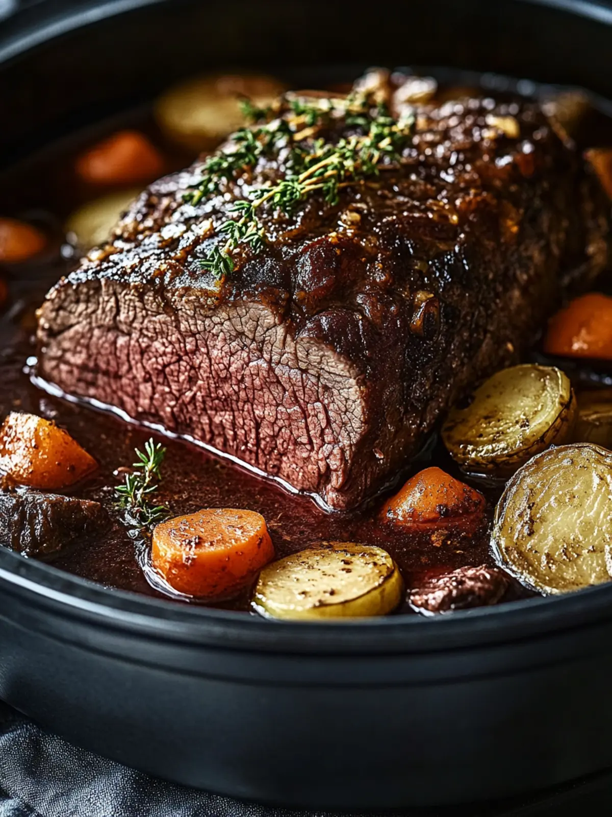 Irresistible Classic Beef Pot Roast with Vegetables Delight