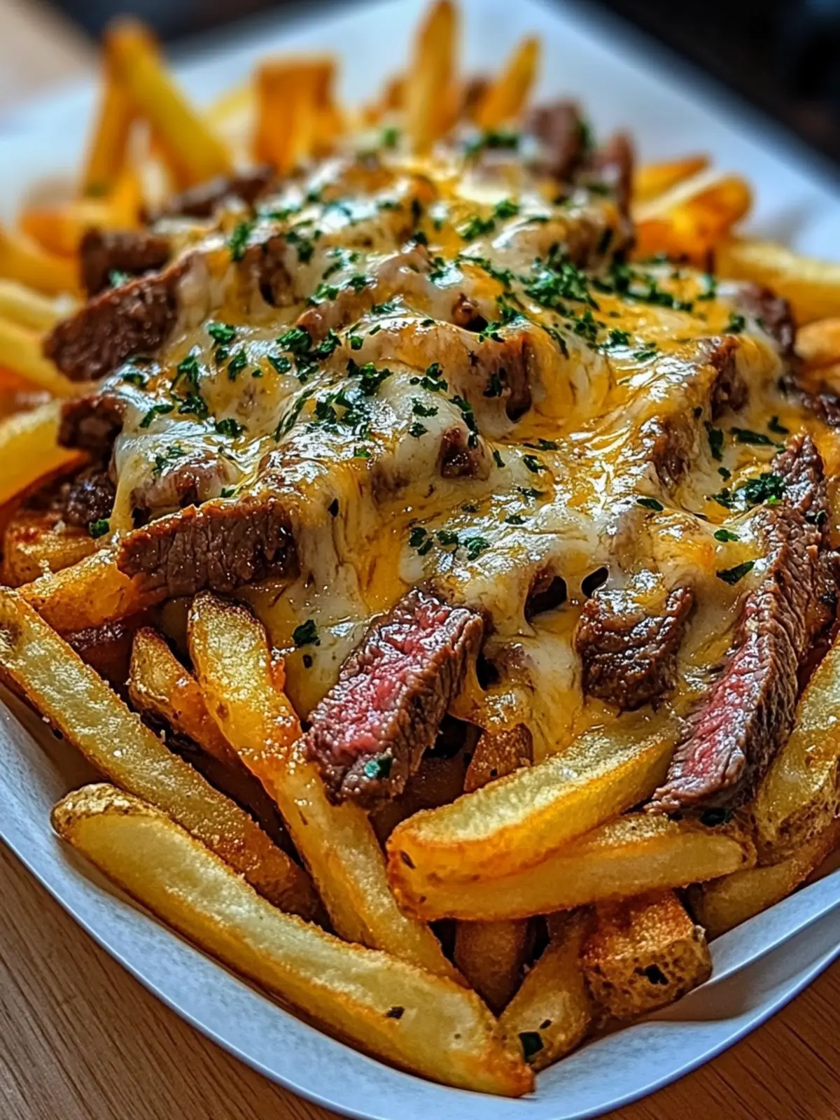 Ultimate Philly Steak Cheese Fries for Delicious Nights