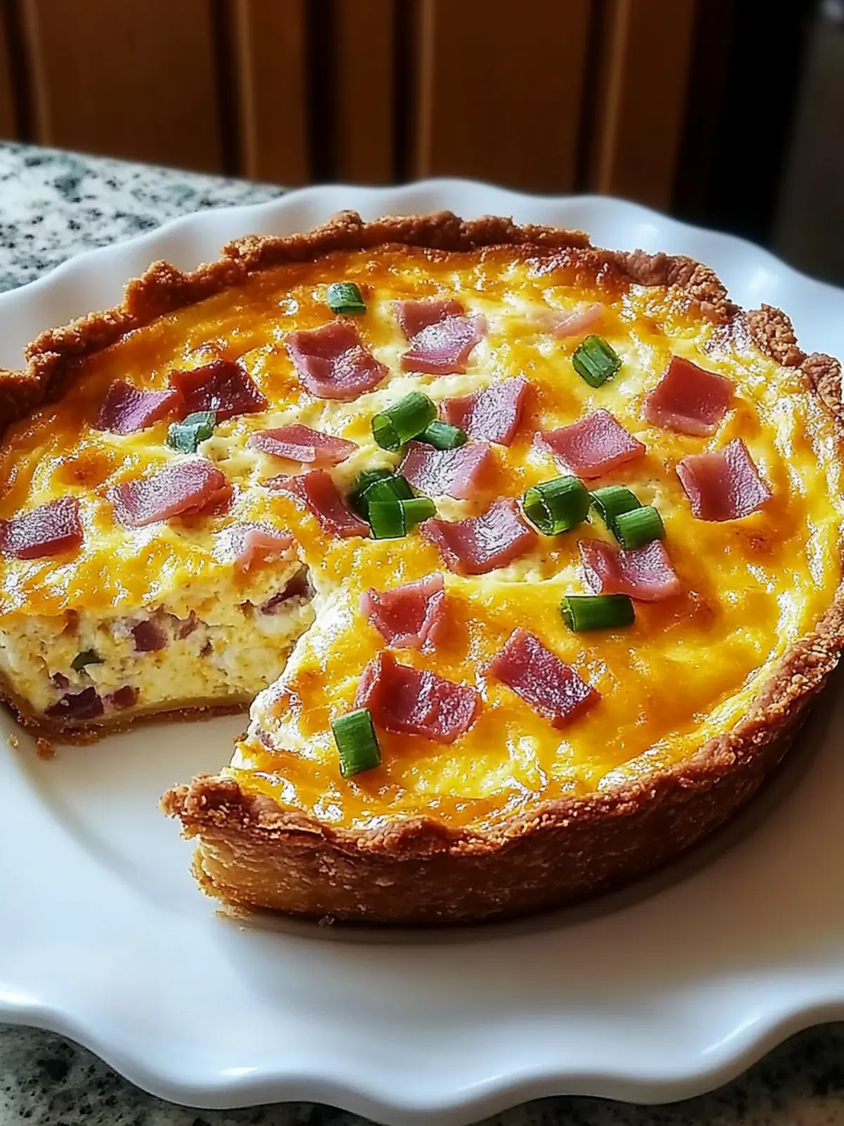 Irresistible Creamy Keto Crustless Quiche Lorraine Recipe
