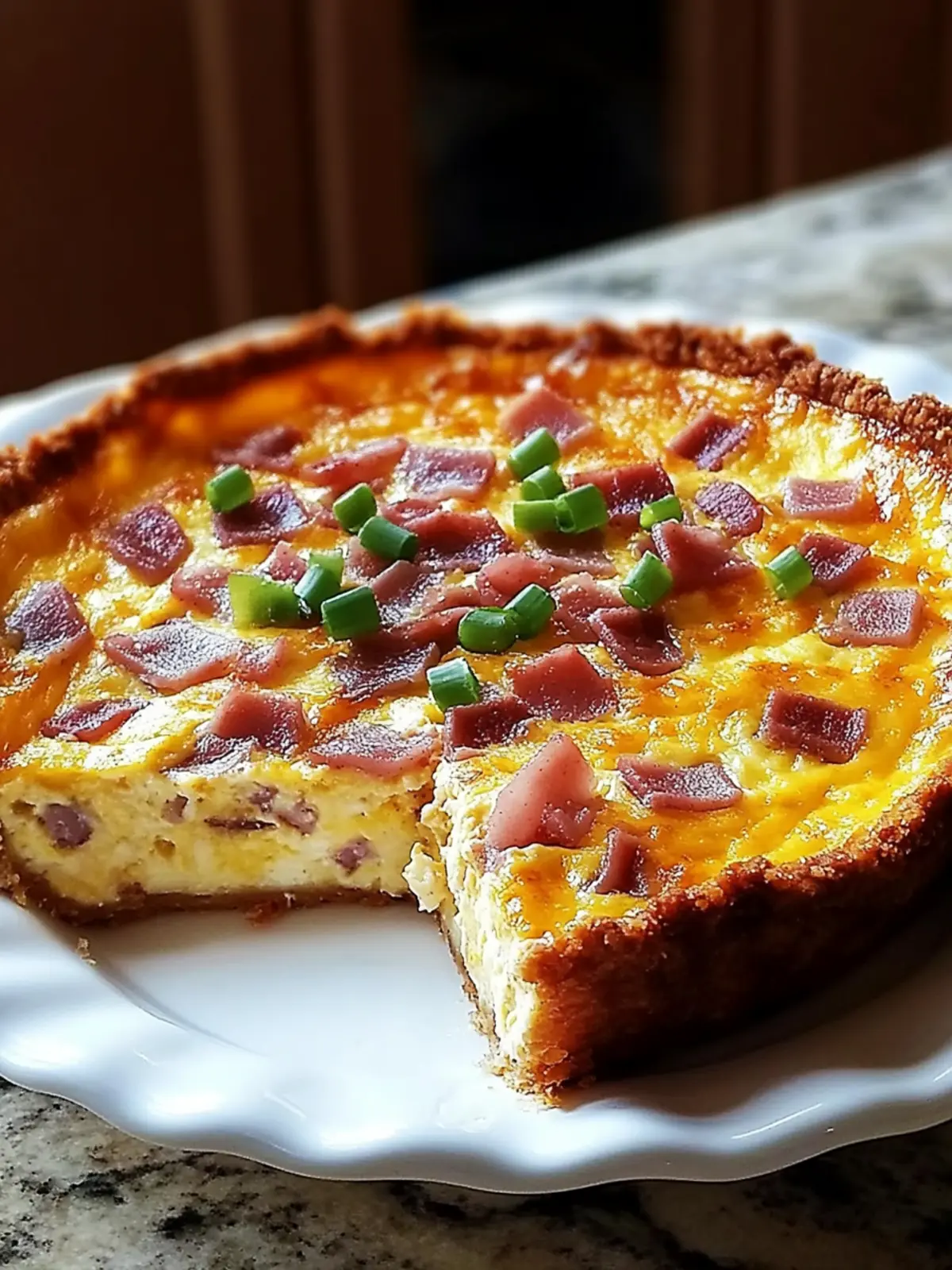 Irresistible Creamy Keto Crustless Quiche Lorraine Recipe