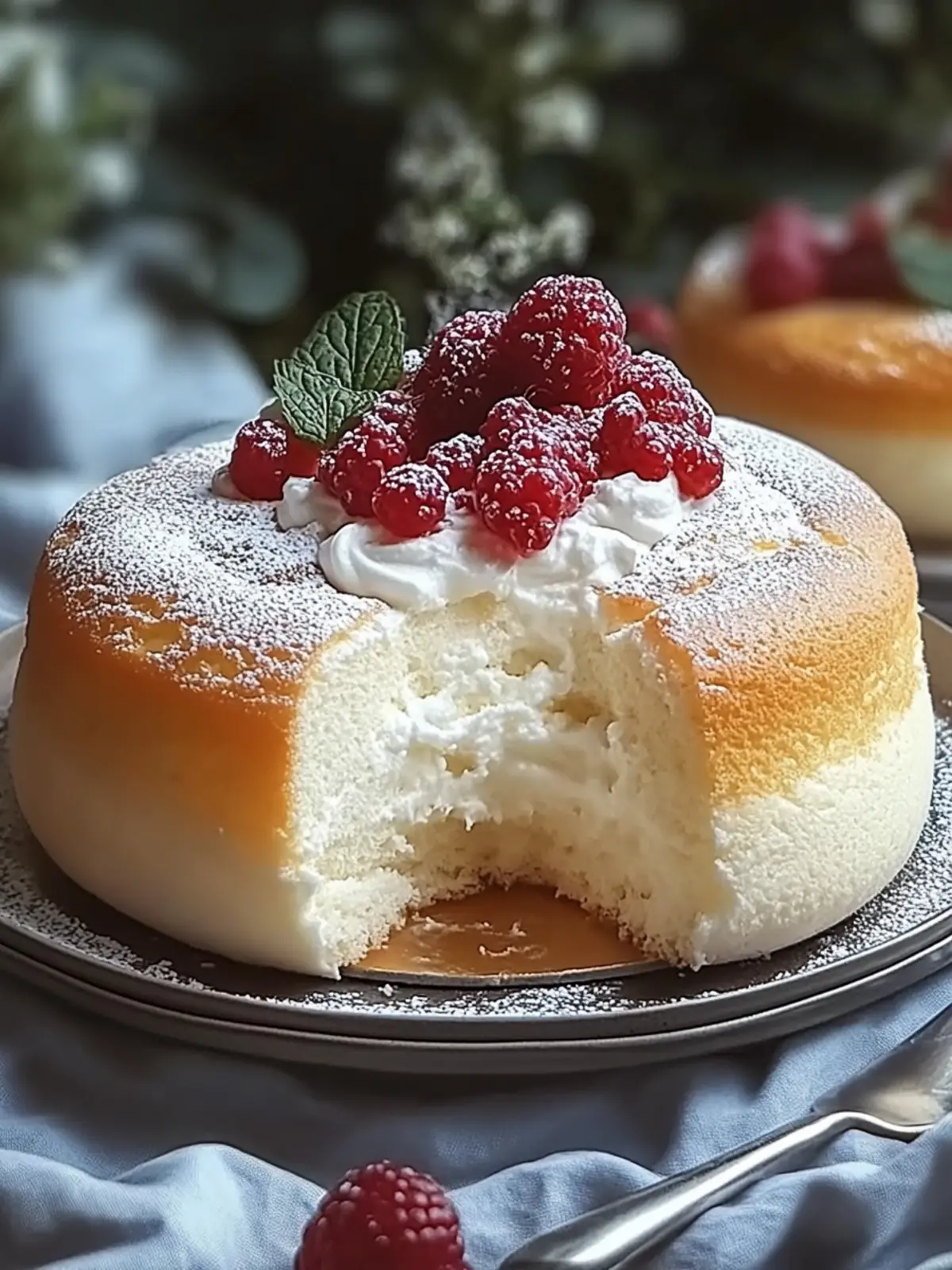 Irresistible Fluffy Cloud Cake with Yogurt for a Delightful Treat