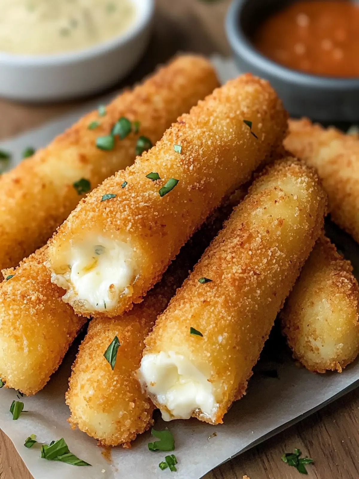 Crispy Air Fryer Mozzarella Sticks Recipe for Ultimate Snacking