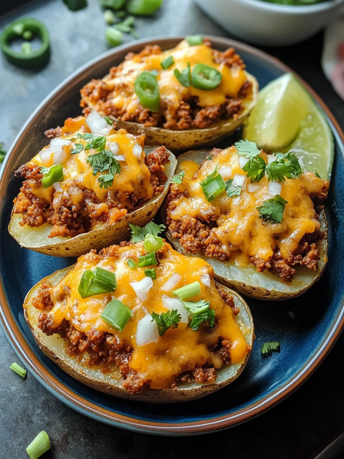 Irresistible Cheesy Taco Potatoes: A Comforting Dinner Delight