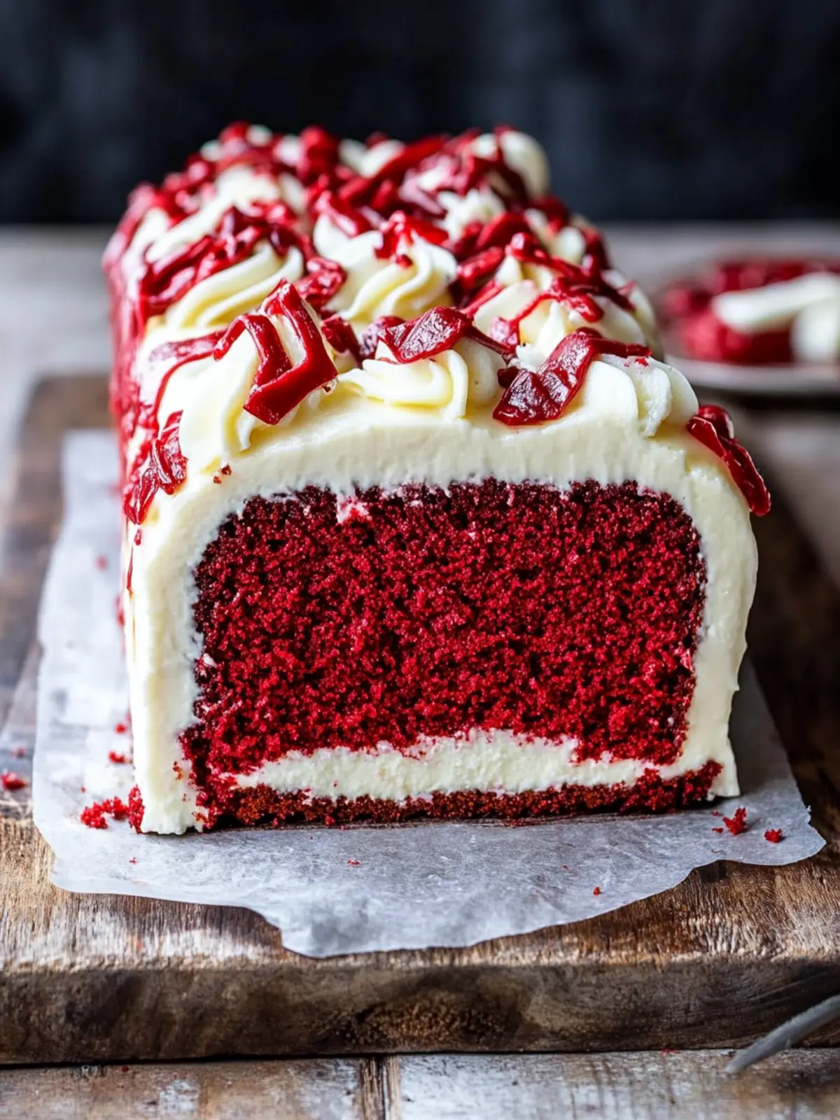 Ultimate Red Velvet Cheesecake Loaf Cake That's Irresistibly Delicious