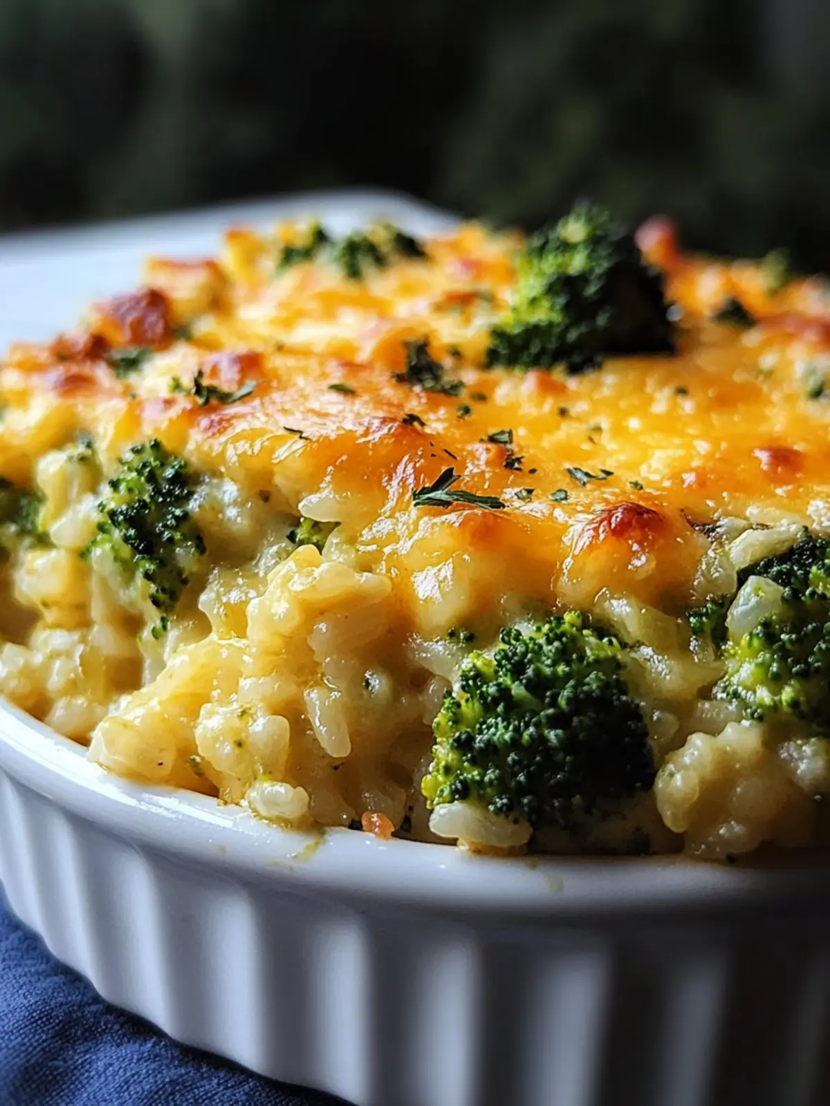 Irresistible Broccoli Cheese Rice Casserole Recipe