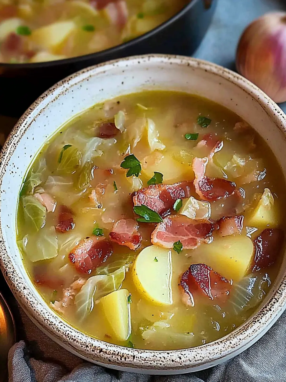 Ultimate Irish Bacon, Cabbage, and Potato Soup Recipe