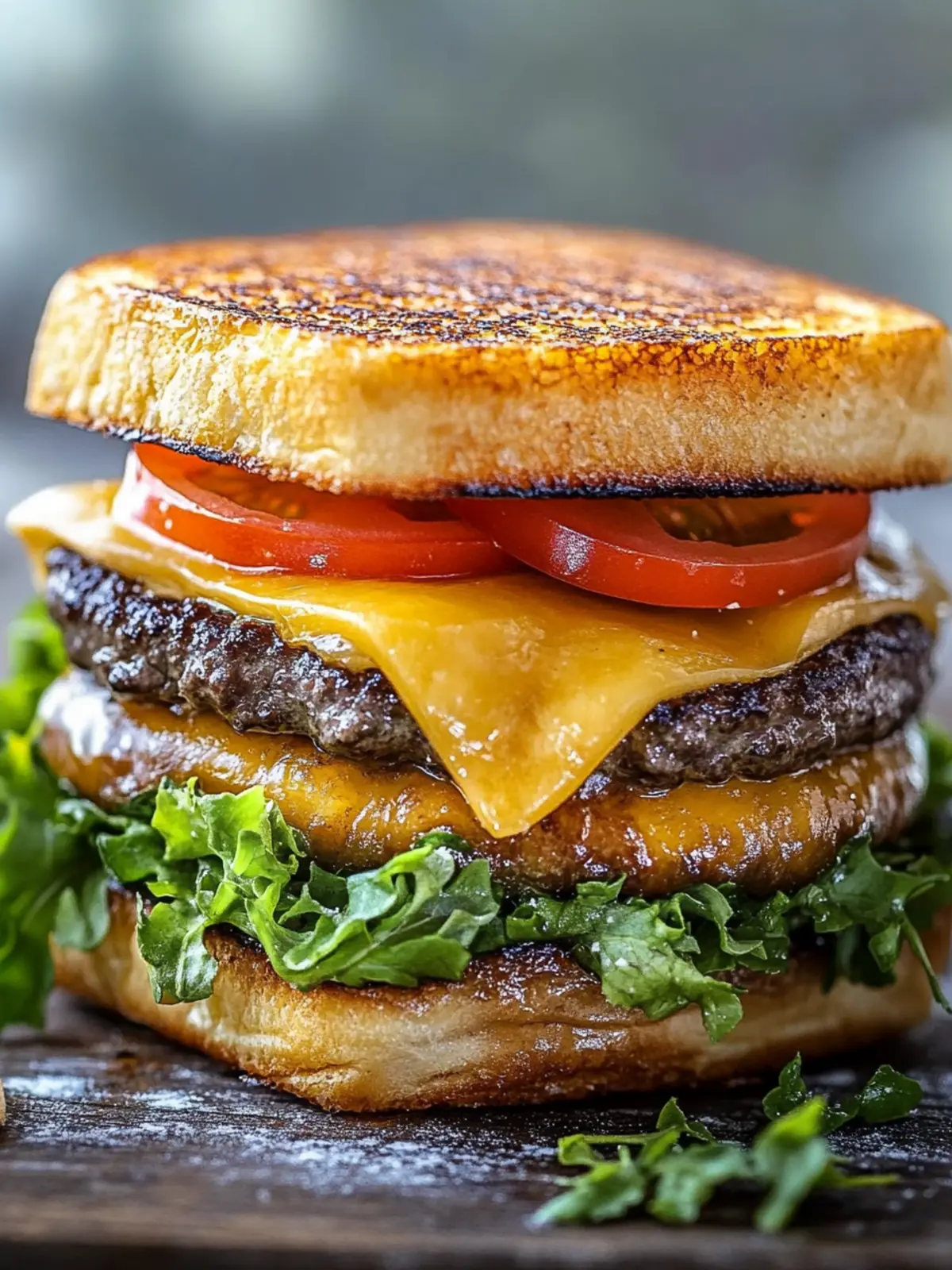 Irresistible Garlic Toast Cheeseburger Recipe You Need