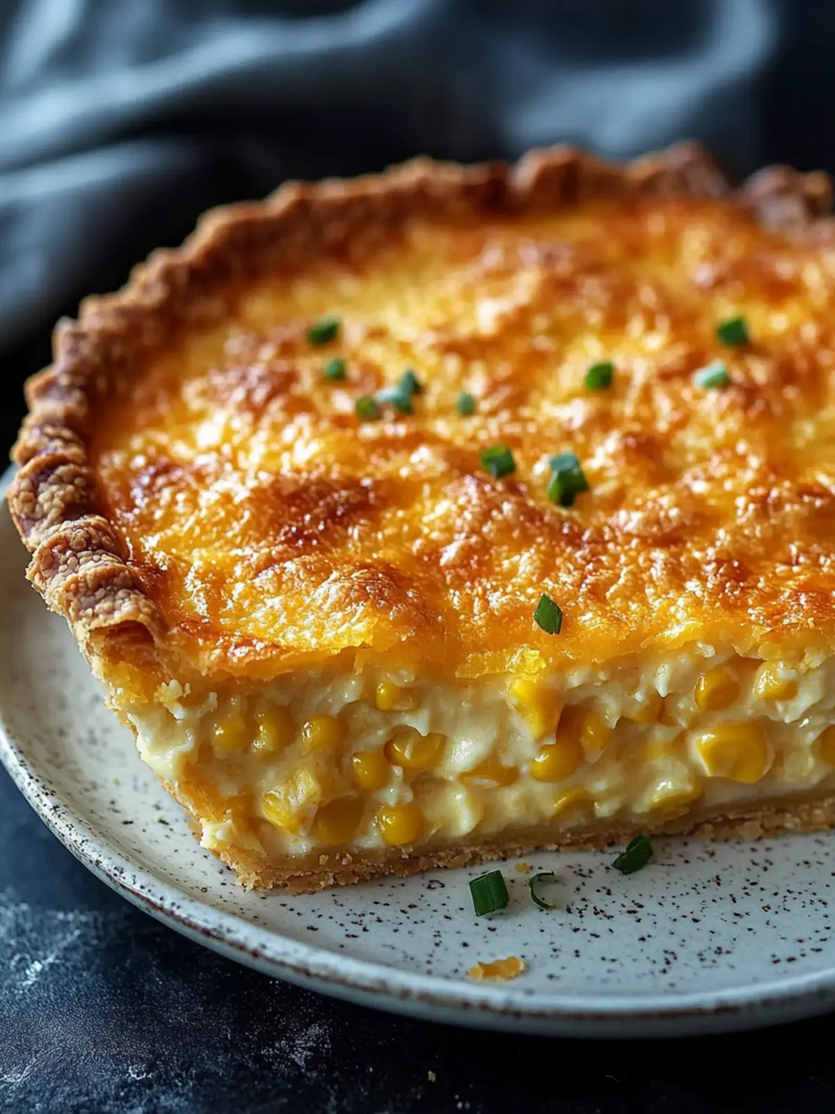 Cheddar Sweet Corn Pie: An Irresistible Comfort Food Delight