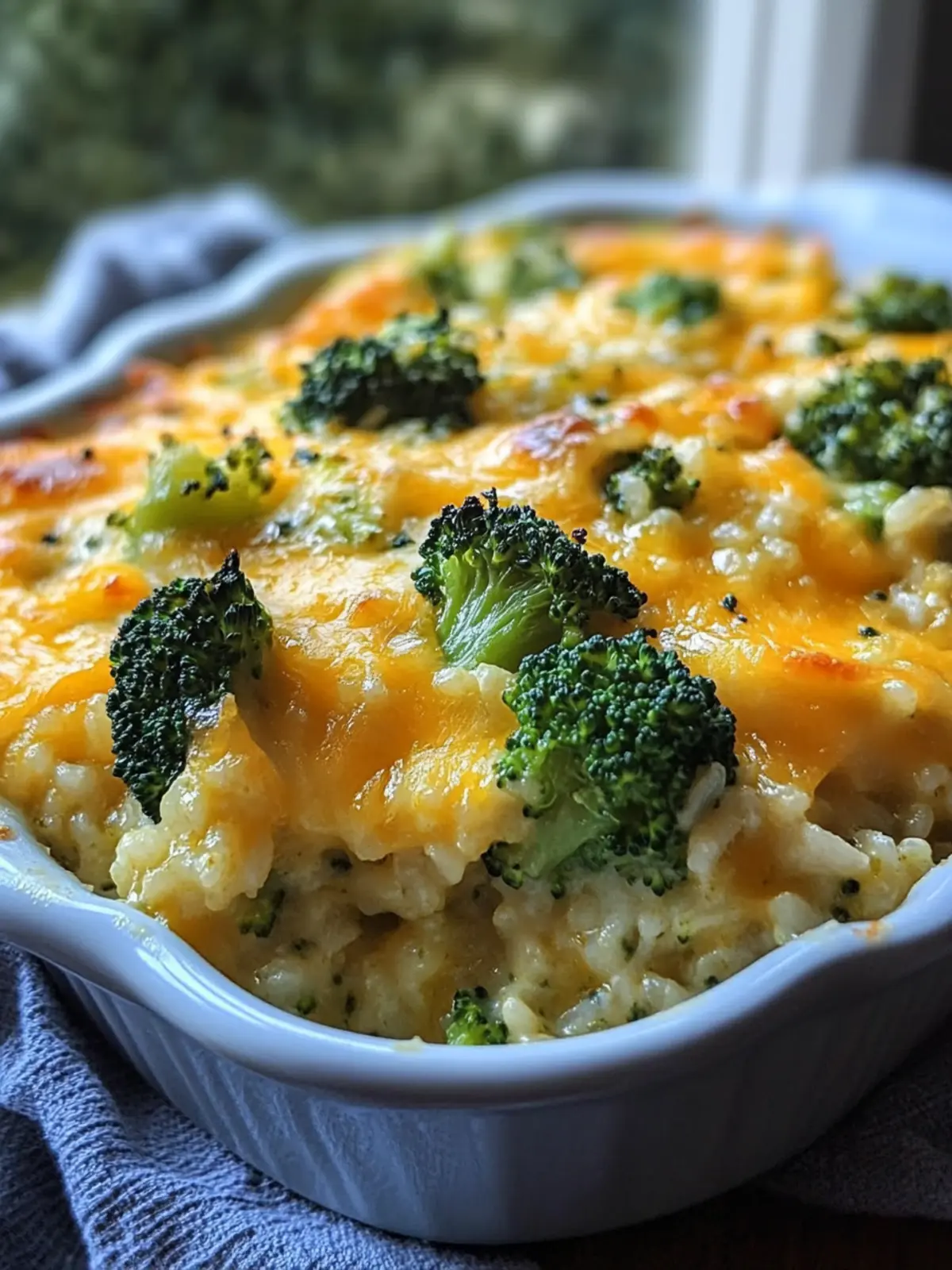 Irresistible Broccoli Cheese Rice Casserole Recipe