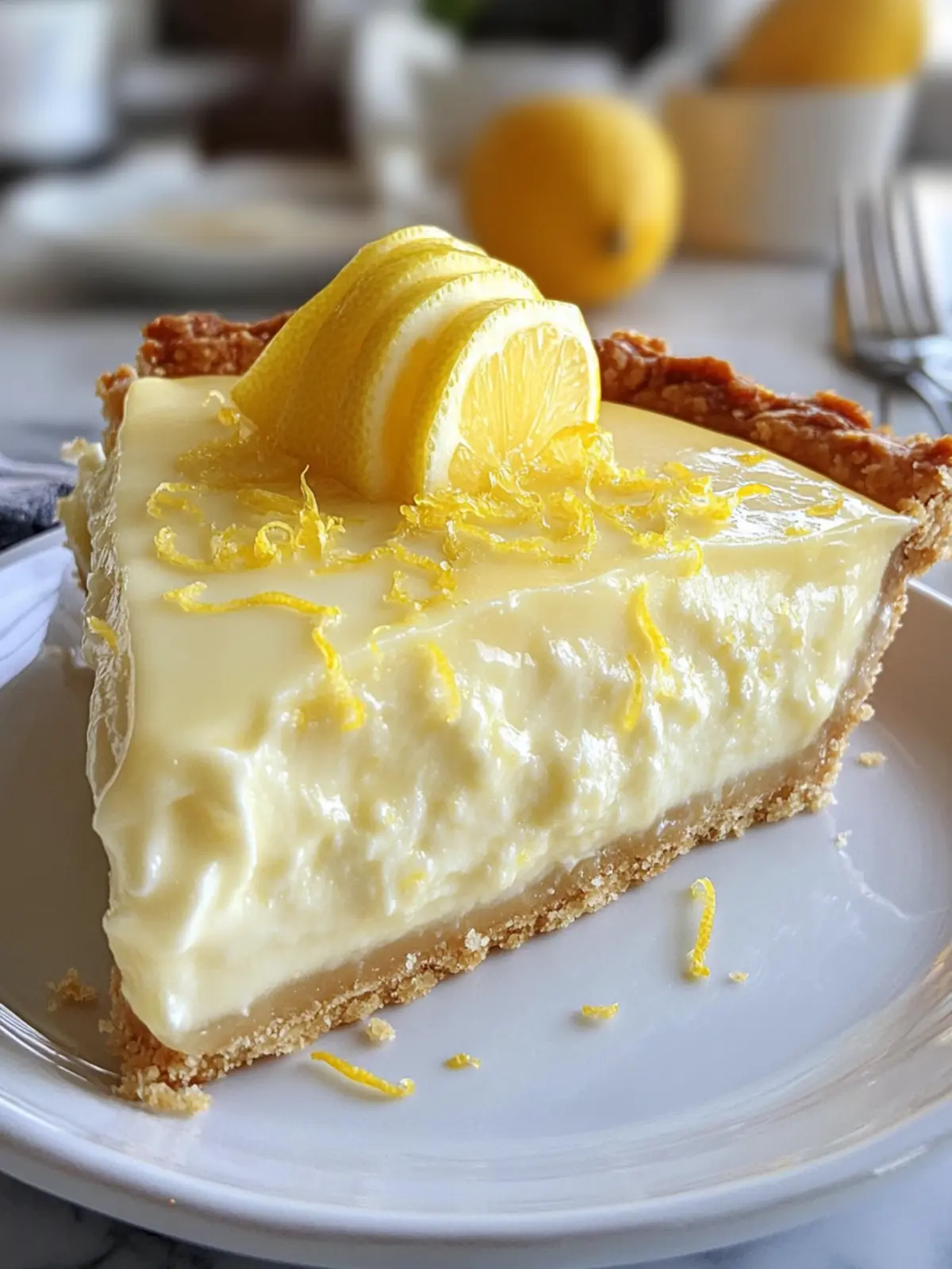 Irresistible Condensed Milk Lemon Pie for a Delicious Treat