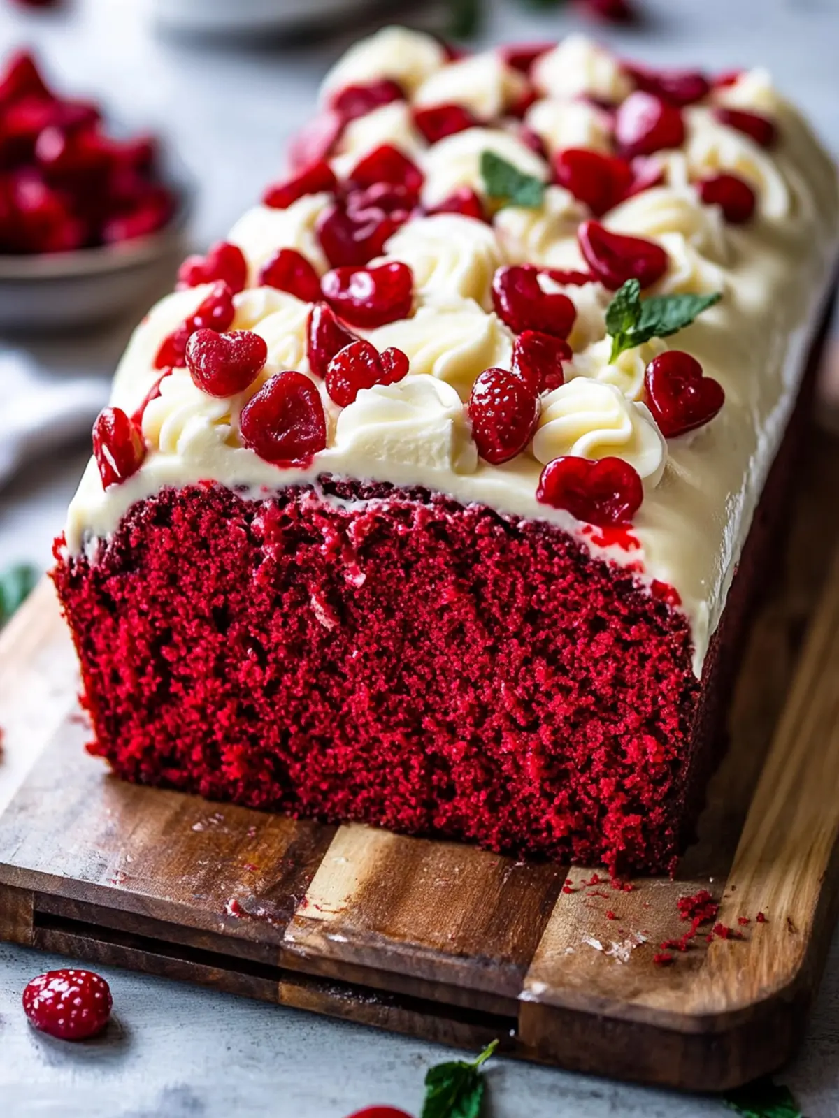 Ultimate Red Velvet Cheesecake Loaf Cake That's Irresistibly Delicious