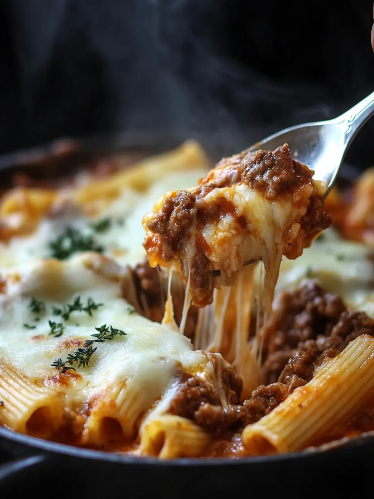 Ultimate Beef Rigatoni Cheese Bake That’s Deliciously Comforting