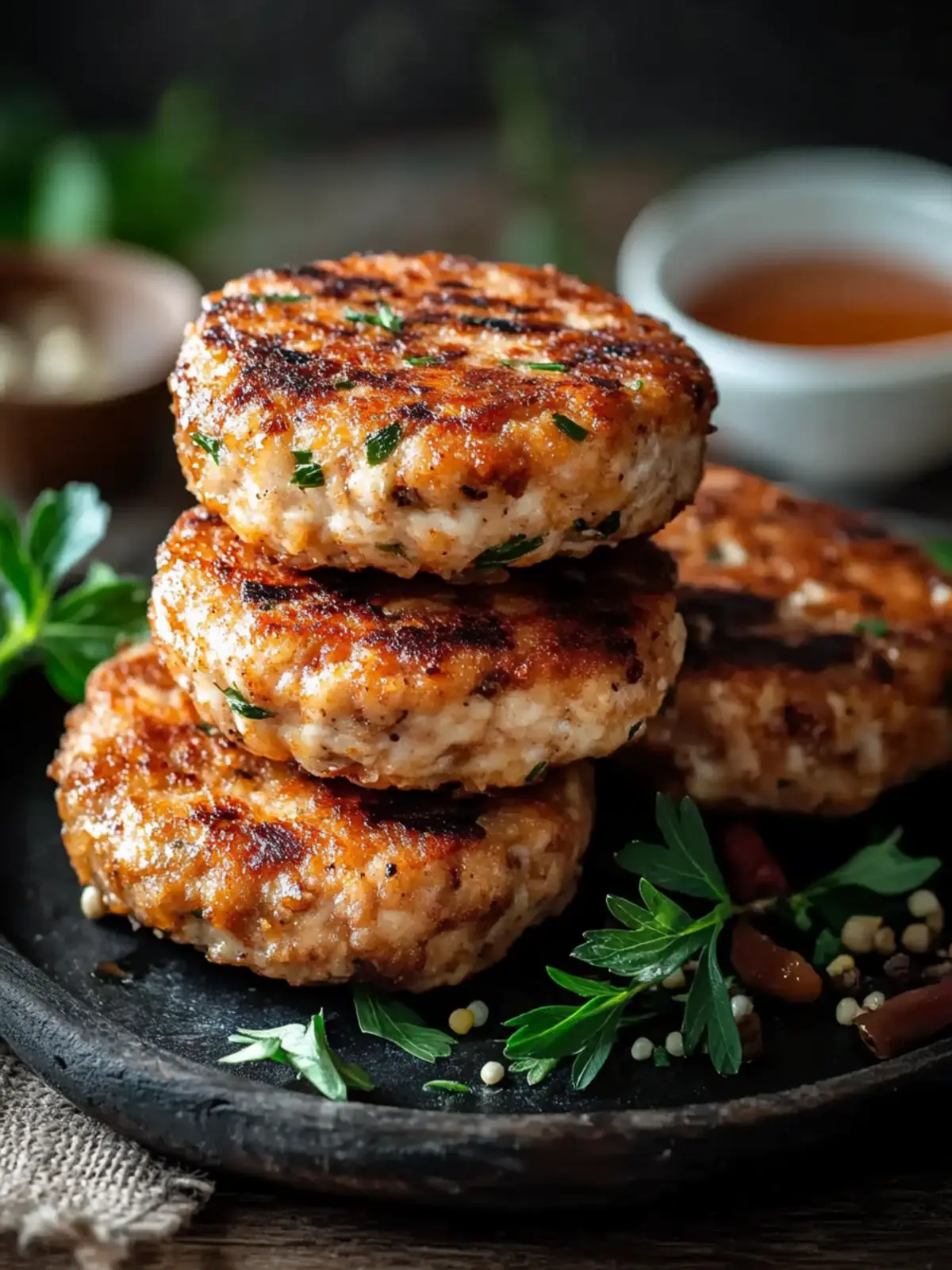 Crispy Outside, Juicy Inside Chicken Patties for Pure Bliss